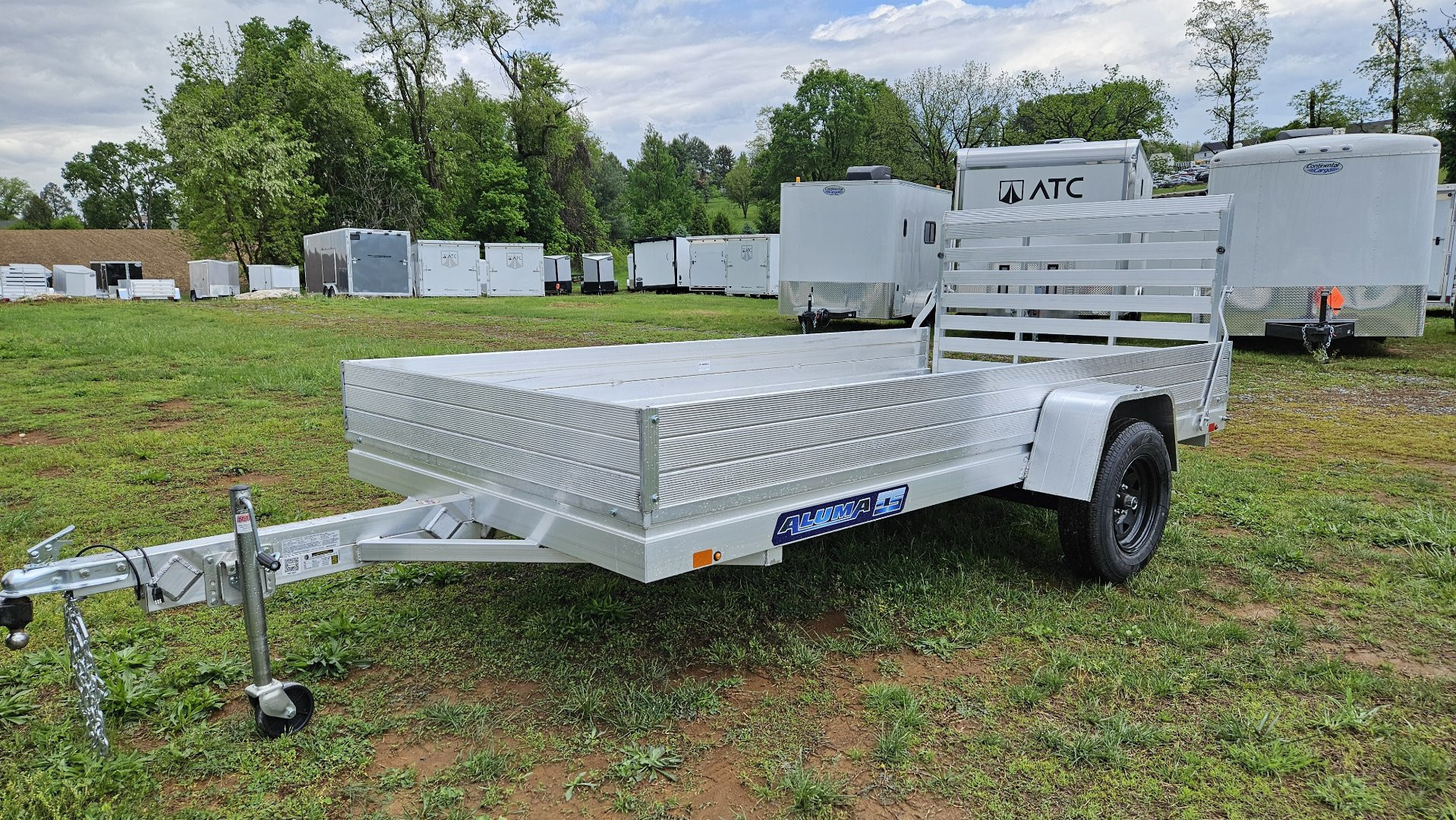 New 2026 Aluma 68X12'H-ESA-S Utility Trailer for sale in East Prospect, PA