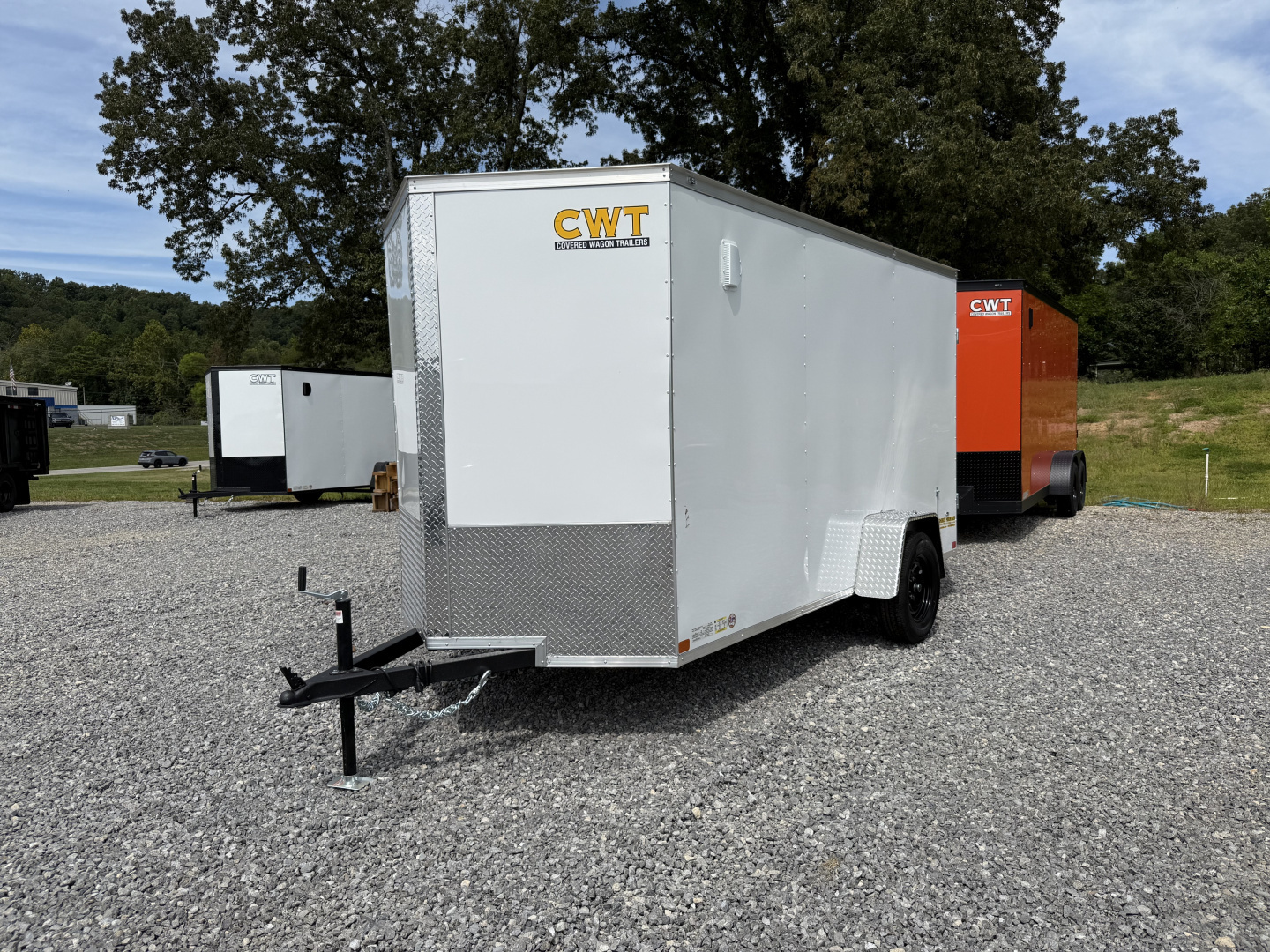 New 2025 Covered Wagon Trailers 6x12 SA .030 D/D Cargo / Enclosed ...