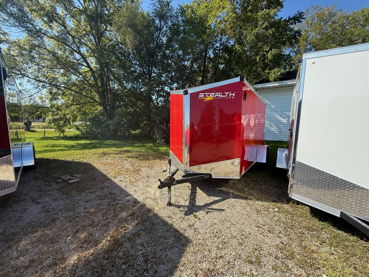 New 2025 6 x 12 Enclosed Stealth Trailer with Ramp for sale in Monroe, MI