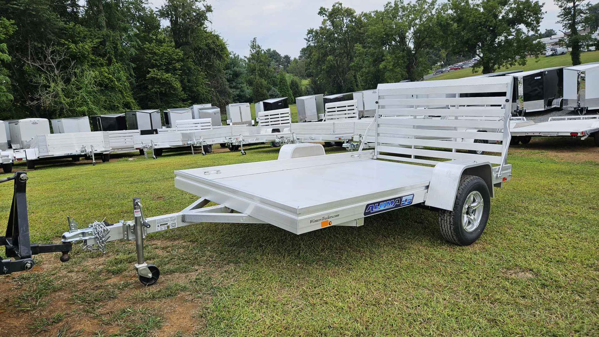 New 2026 Aluma 78X10'ESA Utility Trailer for sale in East Prospect, PA