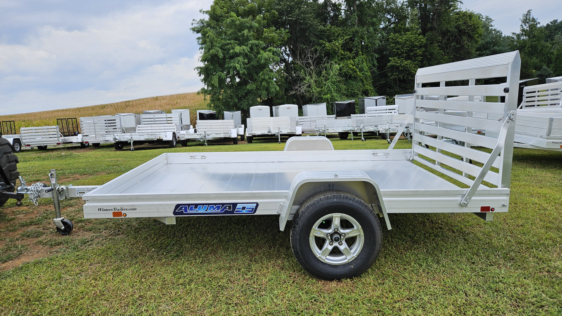 New 2026 Aluma 78X10'ESA Utility Trailer for sale in East Prospect, PA