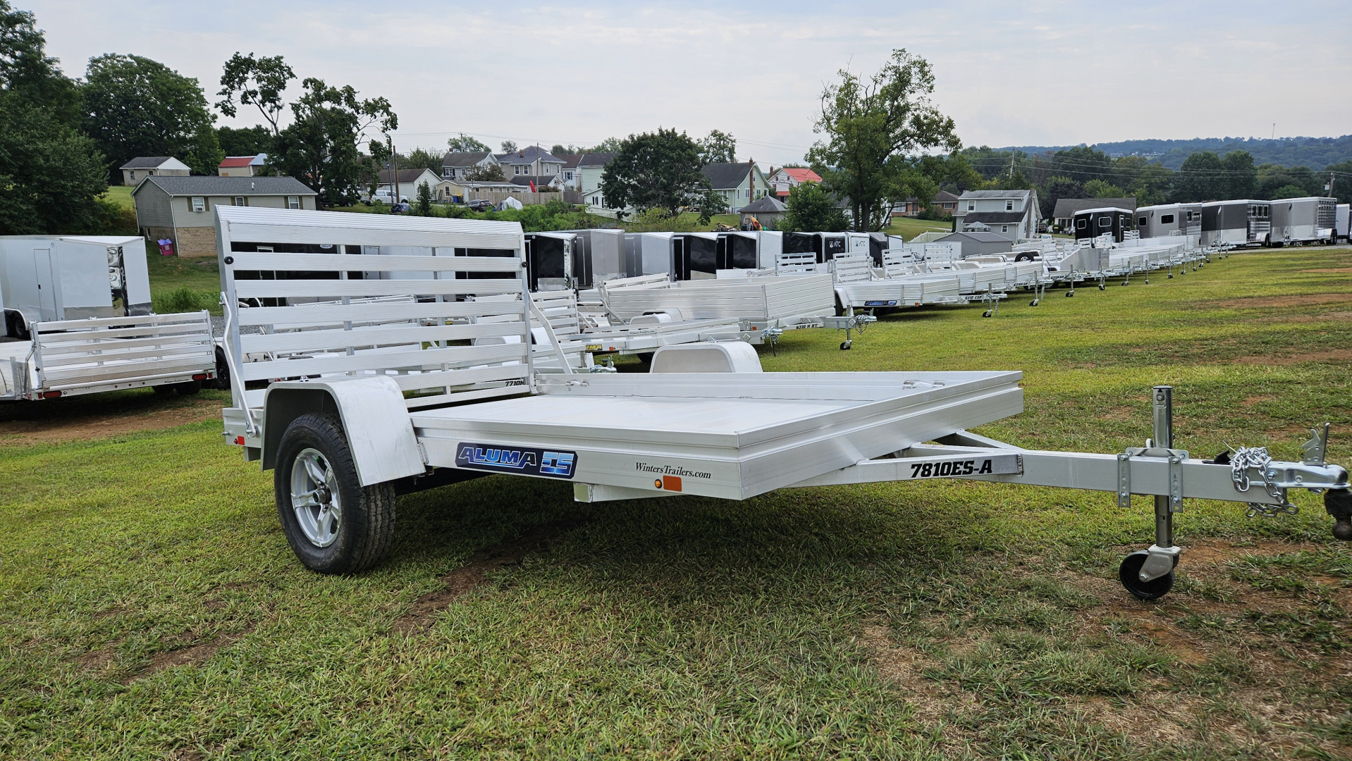 New 2026 Aluma 78X10'ESA Utility Trailer for sale in East Prospect, PA