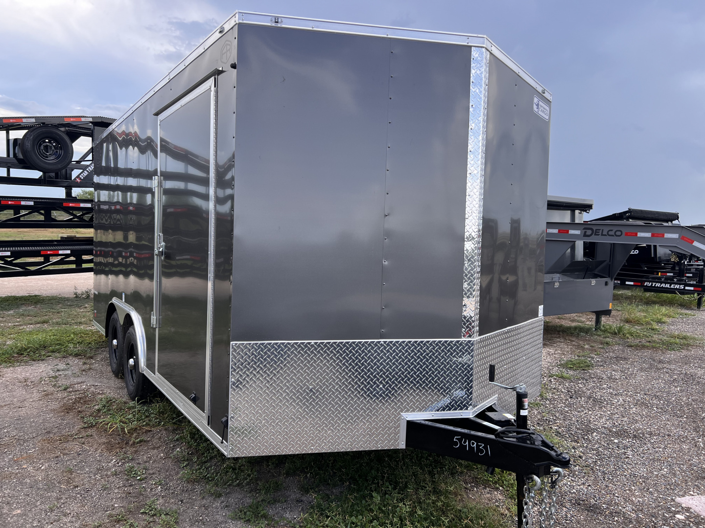 New 2026 Continental Cargo 8.5x16ft Cargo / Enclosed Trailer 10k