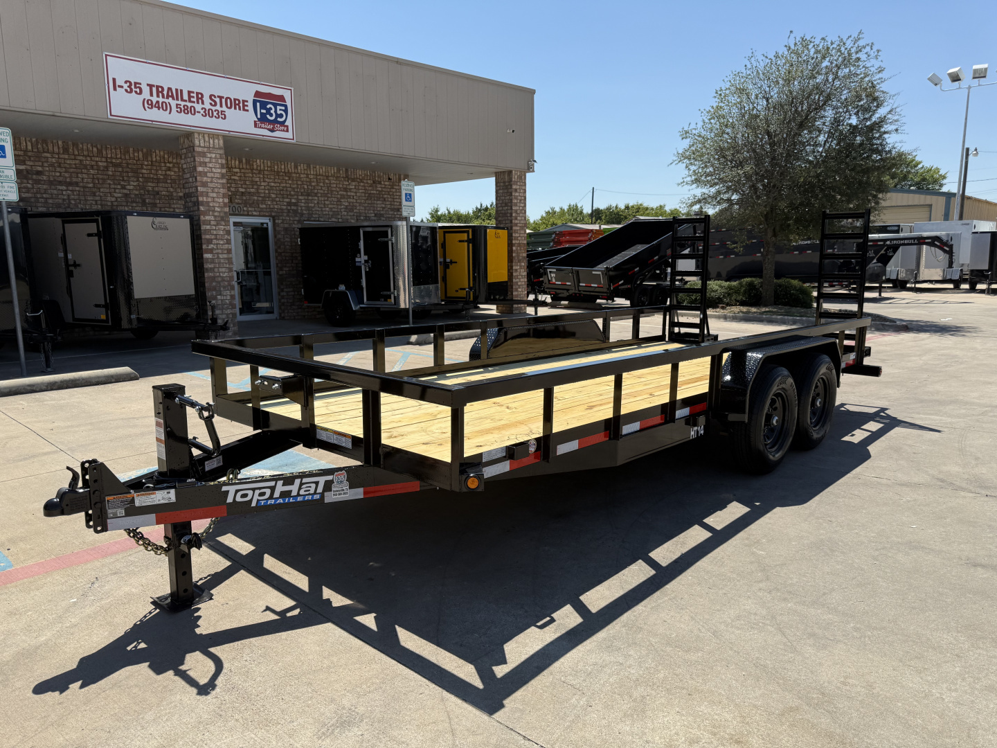 New 2026 Top Hat HT14-18X83-14E-F Utility Trailer for sale in ...
