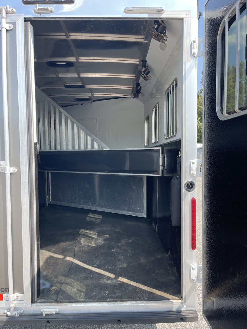 Used 2022 Bison Trailers SCOUT- ALL ALUMINUM Horse Trailer