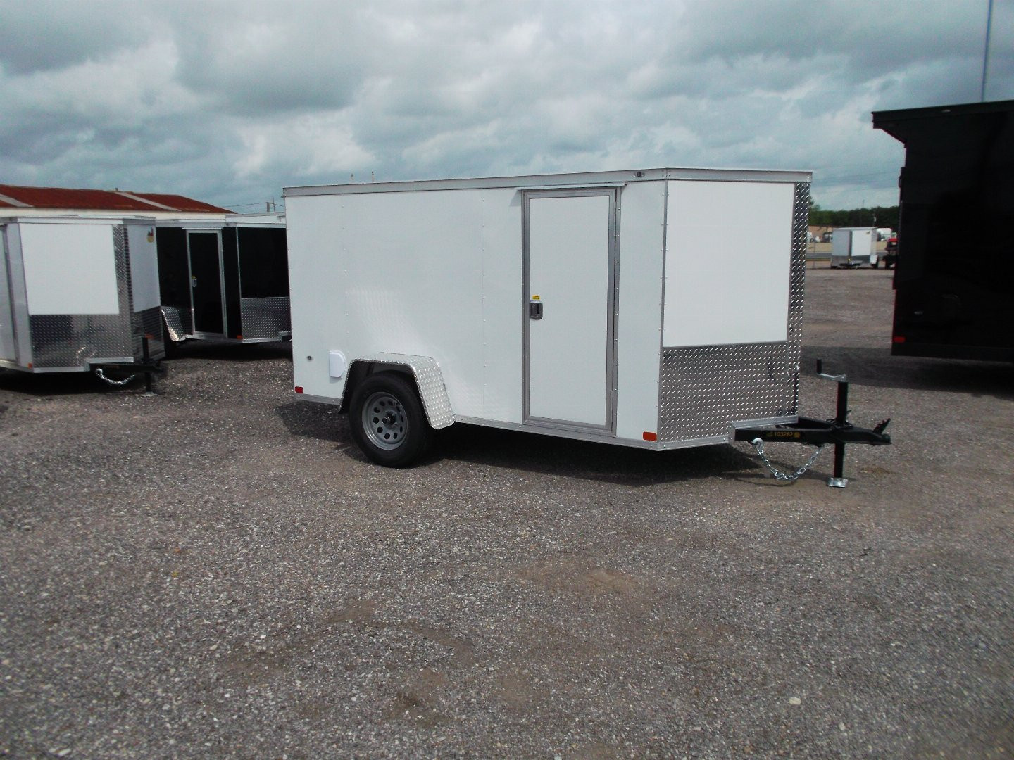 New 2026 Covered Wagon Trailers 5x10 SA Cargo Trailer / Enclosed Cargo ...