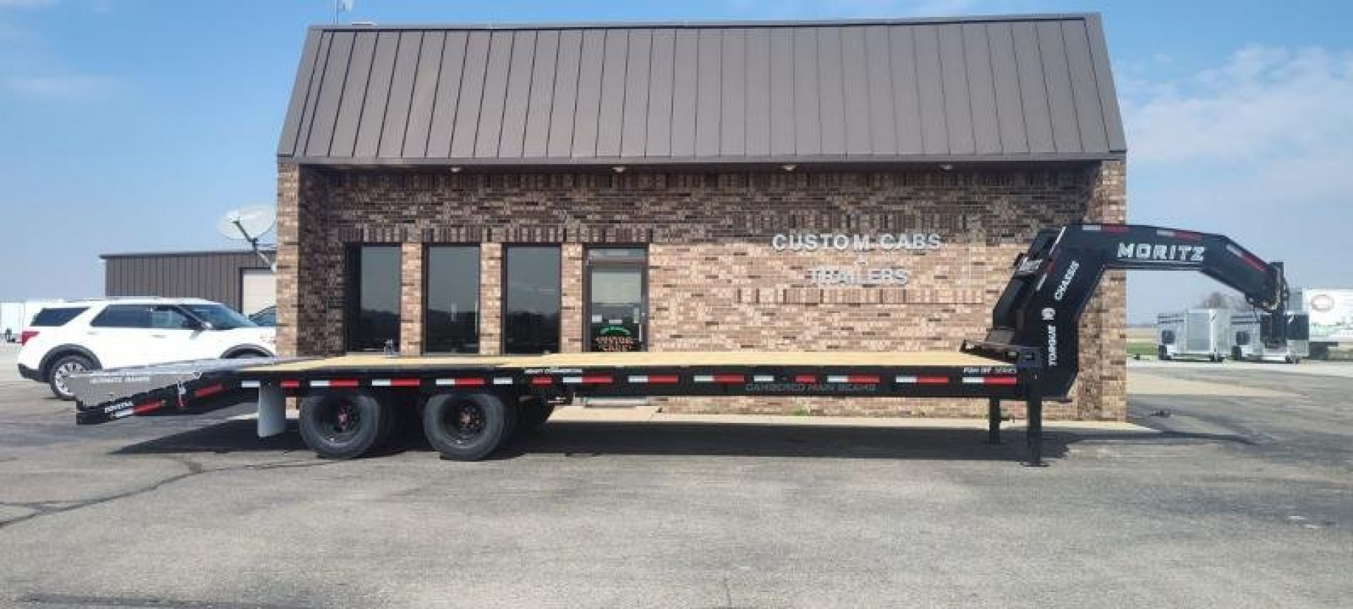 New 2025 Moritz International 25+5 10K Flatbed Trailer