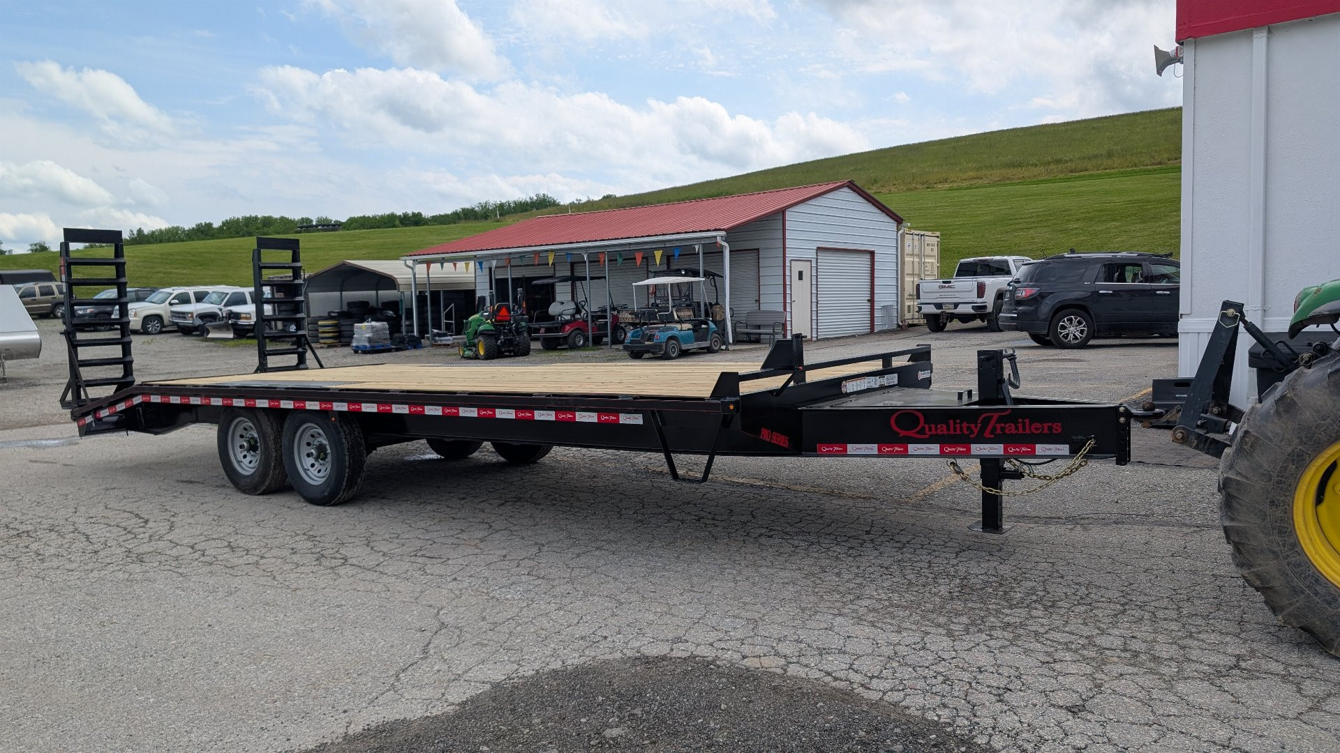 New 2026 Quality 19+4 Pro Deckover Tagalong w/ Pop Up Dove Tail for ...