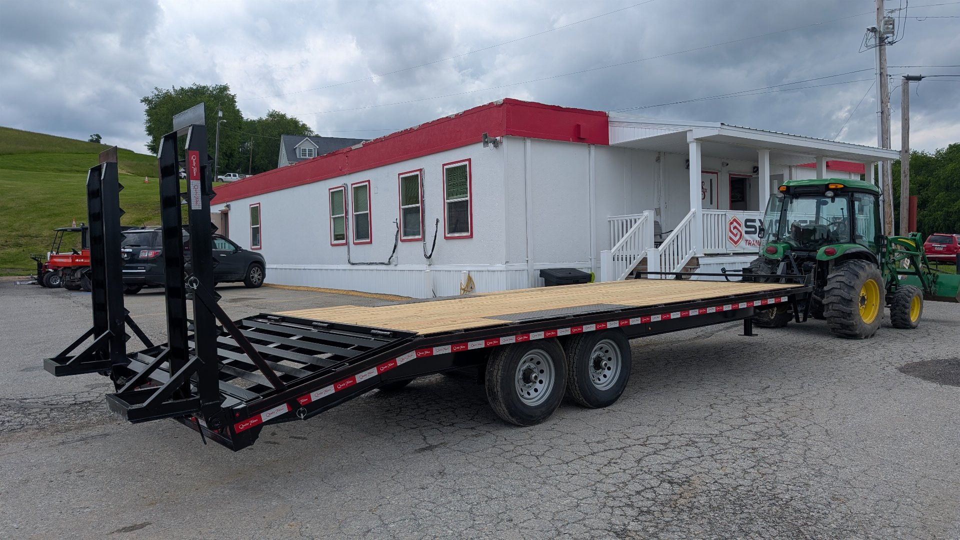 New 2026 Quality 19+4 Pro Deckover Tagalong w/ Pop Up Dove Tail