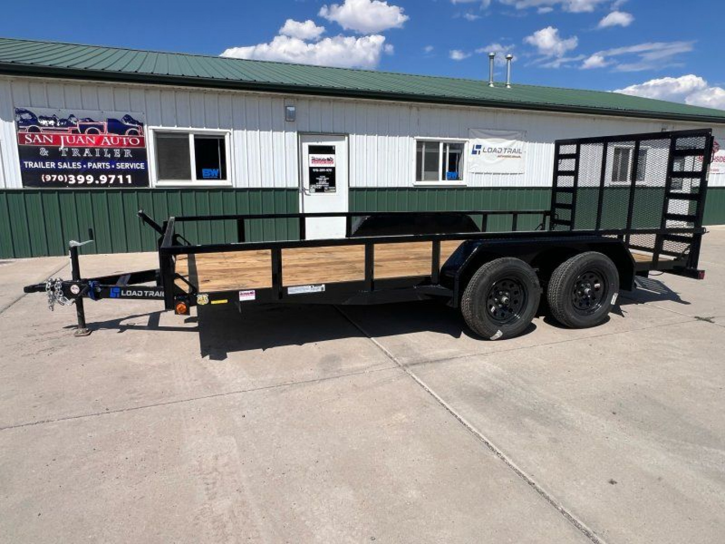 New 2026 Load Trail 83"X16' Utility Utility Trailer