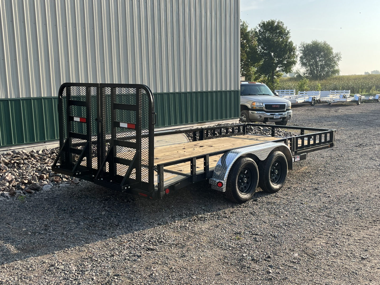 New 2026 PJ Trailers 16'x83" Channel Tandem Utility Trailer - HD Gate ...