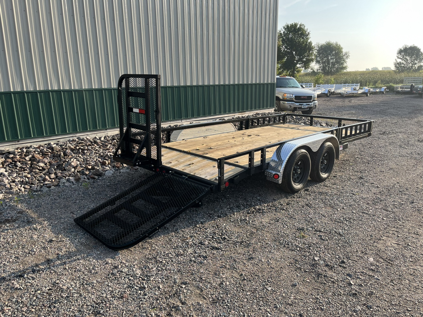 New 2026 PJ Trailers 16'x83" Channel Tandem Utility Trailer - HD Gate ...