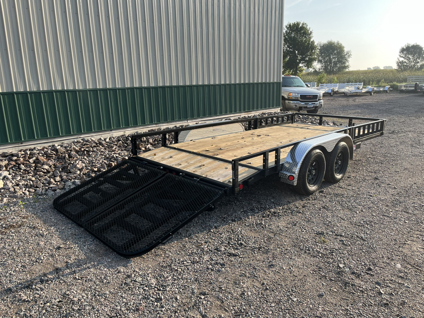 New 2026 PJ Trailers 16'x83" Channel Tandem Utility Trailer - HD Gate ...