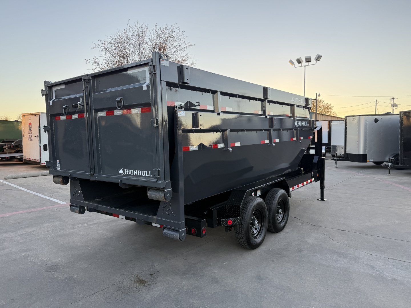 New 2026 Iron Bull DBG14 83x16 Dump Trailer with 2 Bins for sale in ...