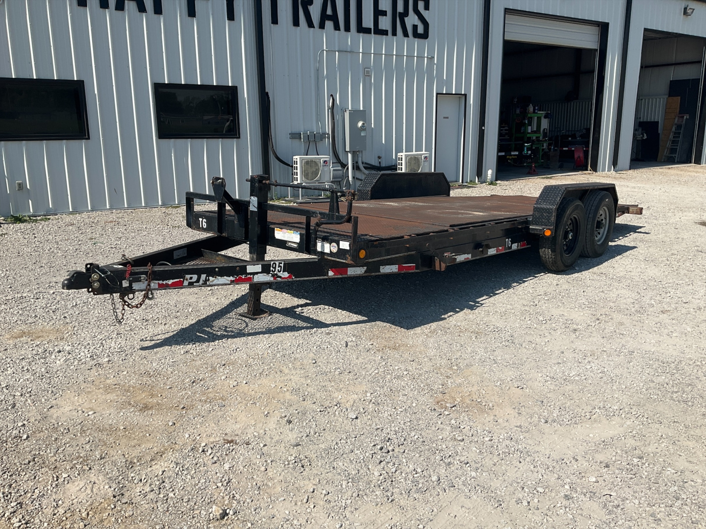 Used 2019 PJ Trailers 83"x18' Tilt Trailer- T6 for sale in Tulsa, OK