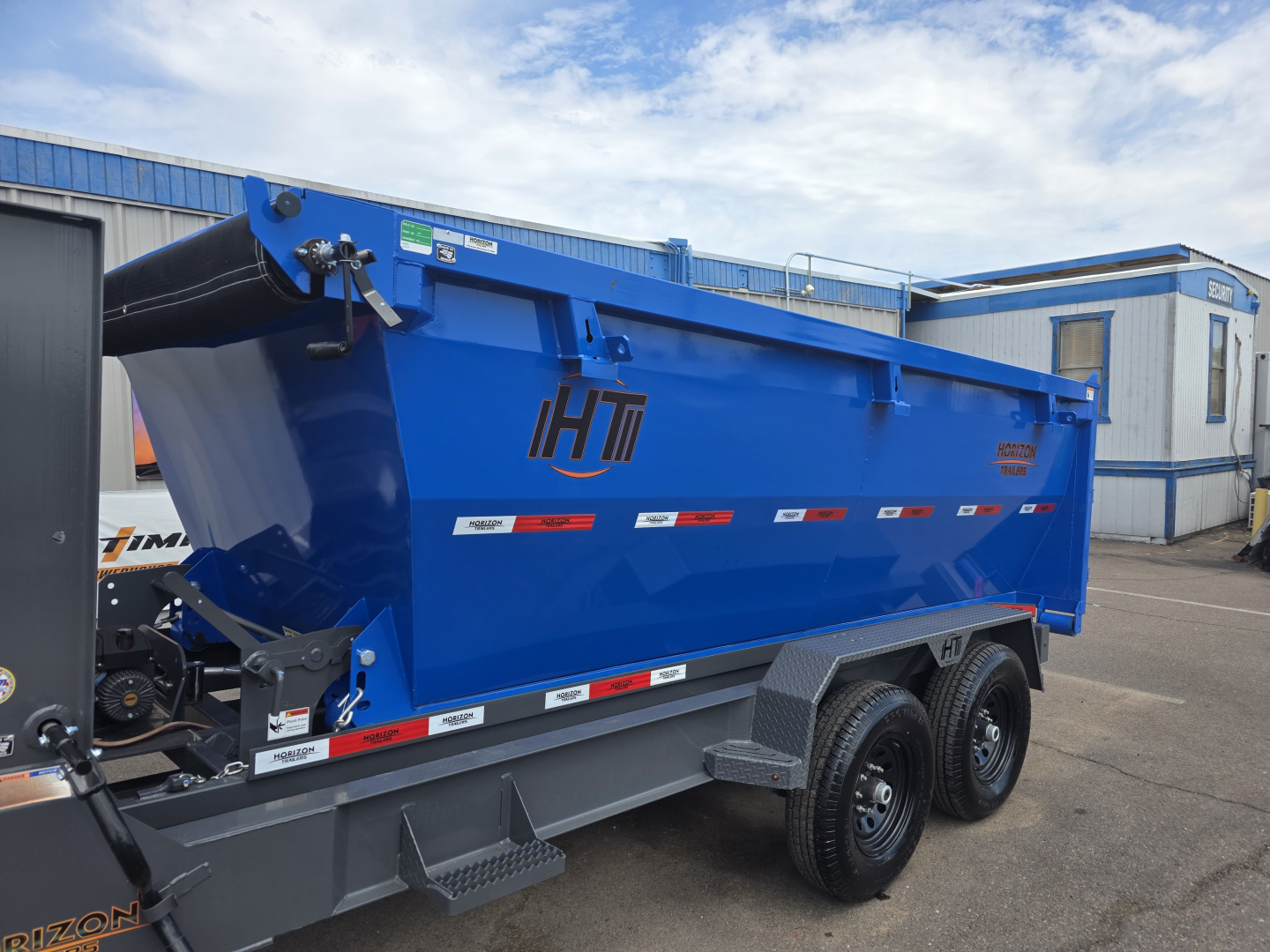 New 2025 Horizon Trailers Roll off Bin 4x14 Dump Bin