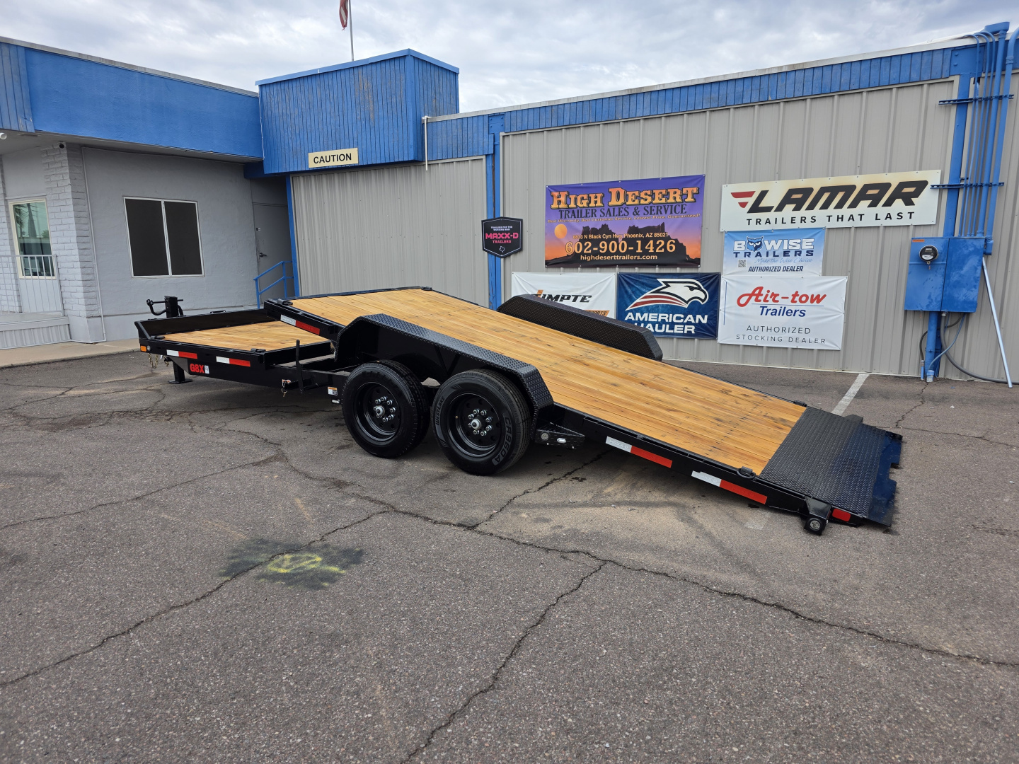 New 2026 MAXX-D G8X Split 7x22 Gravity Split Tilt Trailer