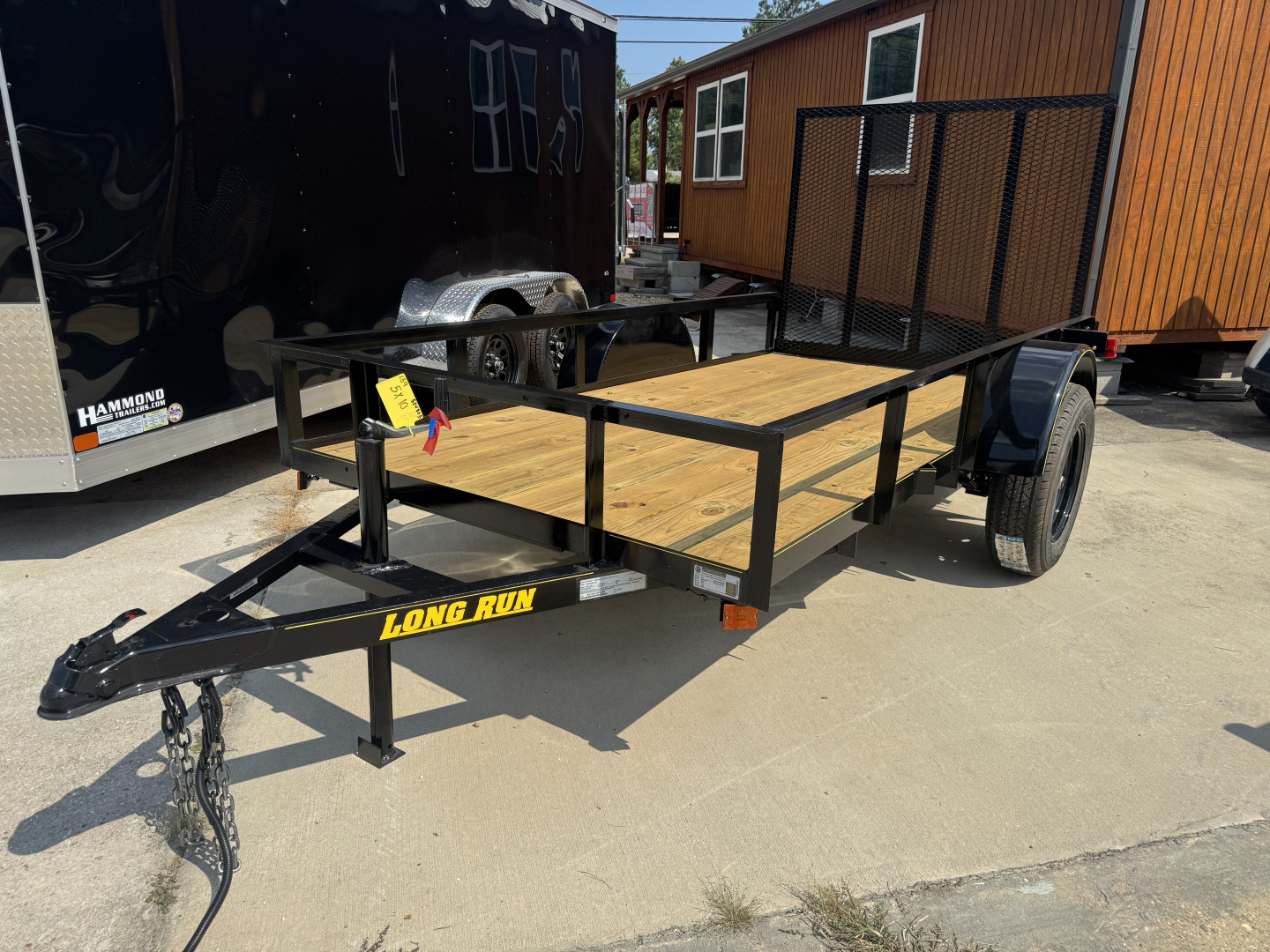 New 2025 Long Run Trailers 5x10 Angle Utility Trailer for sale in ...