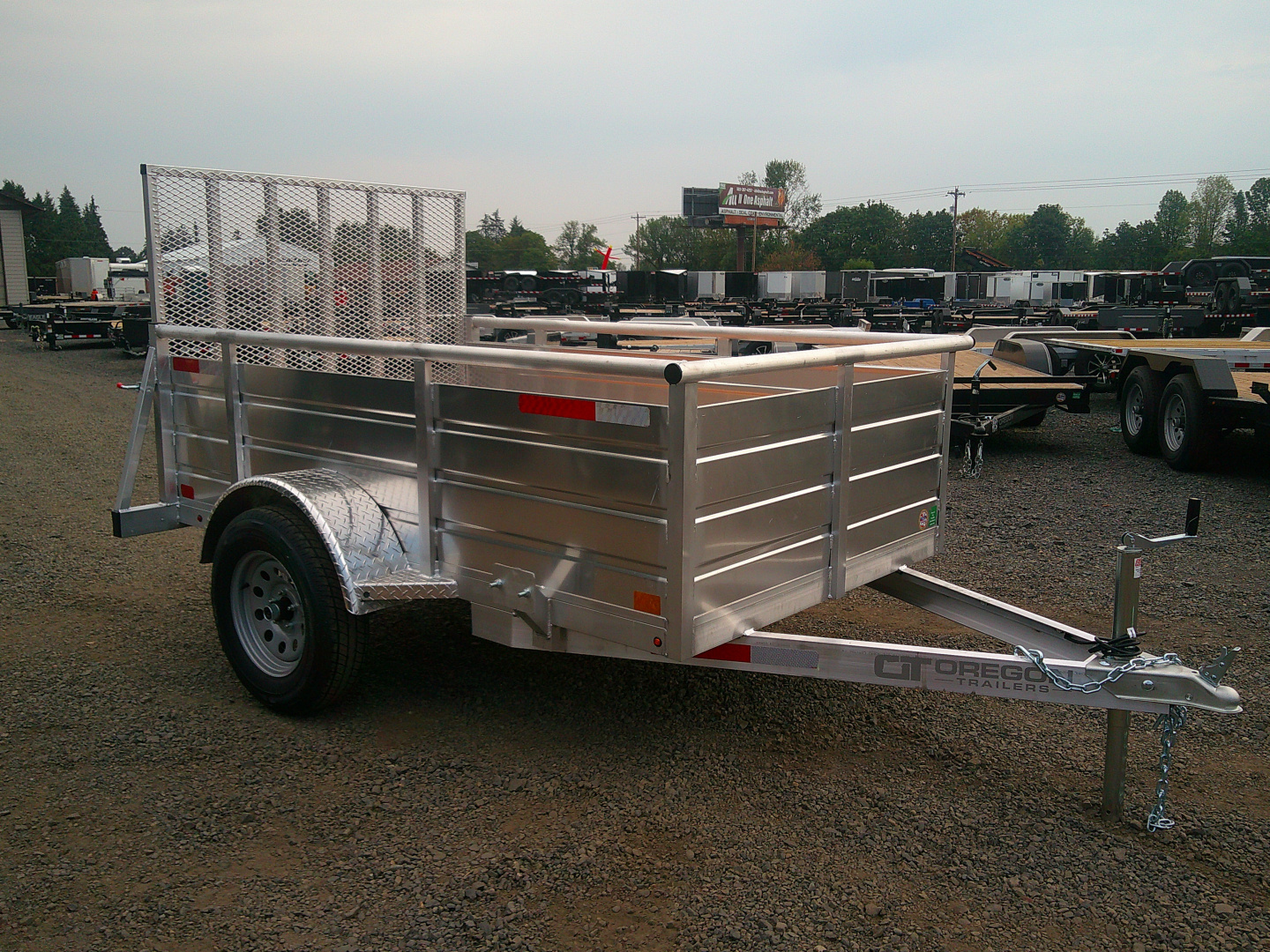 New 2026 Eagle 3K Aluminum 5x8 Utility Trailer