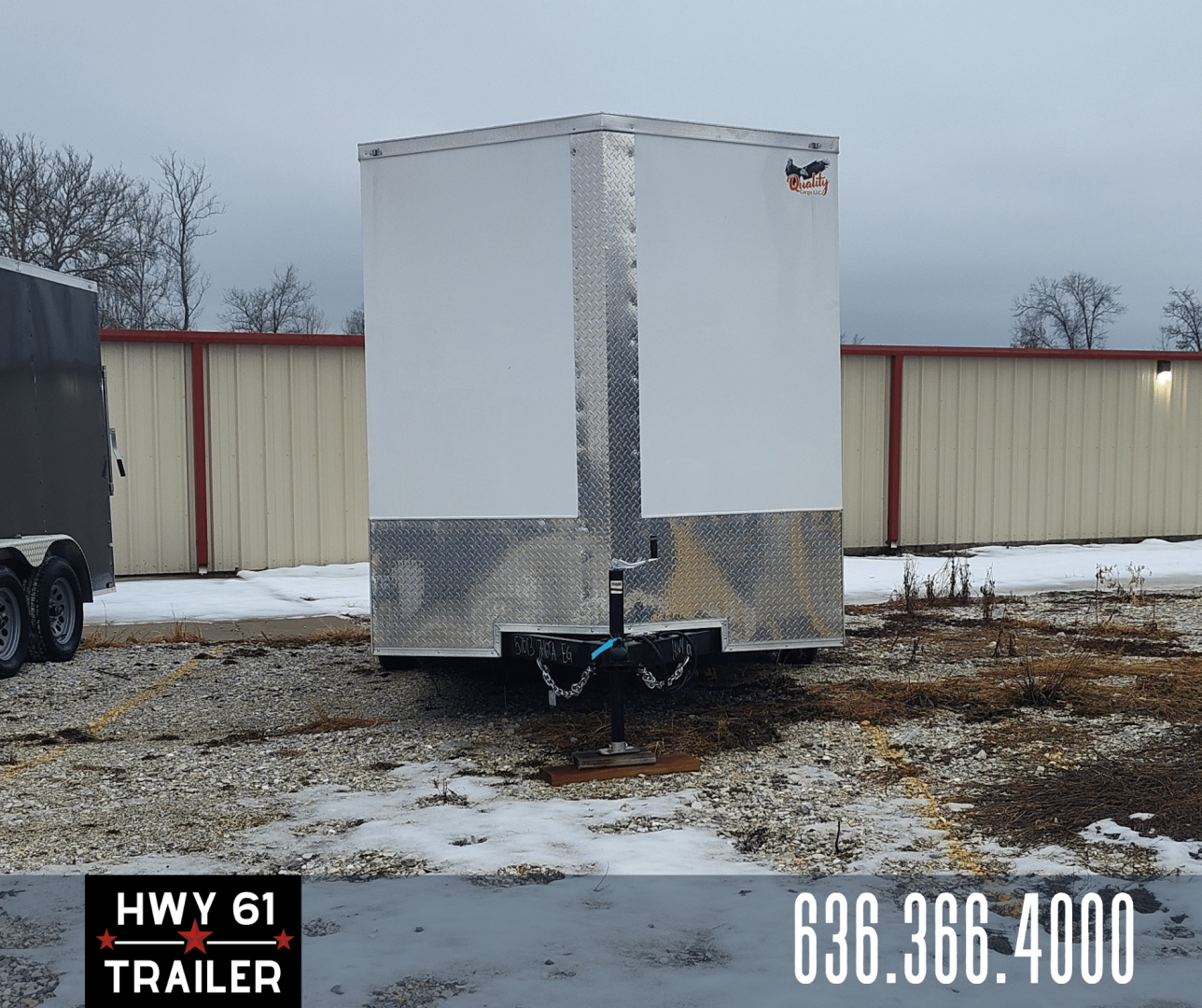 New 2024 Quality Cargo Enclosed Trailer 7x16 TA, 7' Interior Height ...