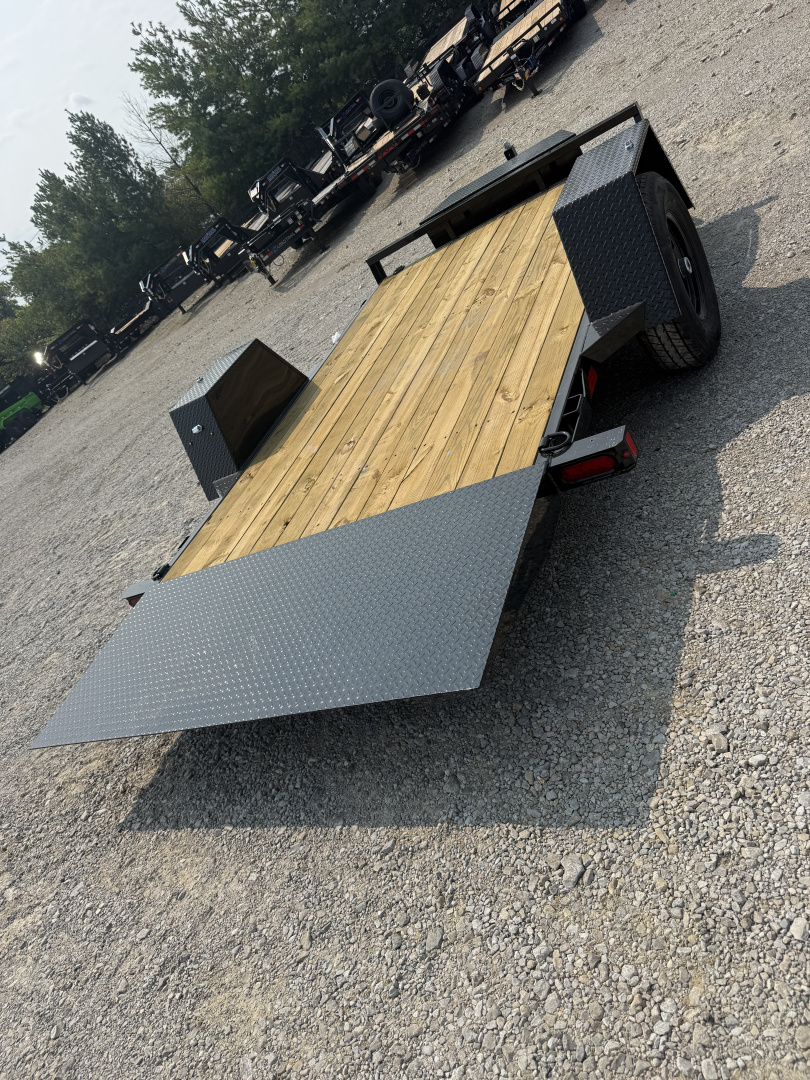 New 2026 Sure-Trac 6.5 X 12 SINGLE AXLE TILT 7.8K Tilt Trailer