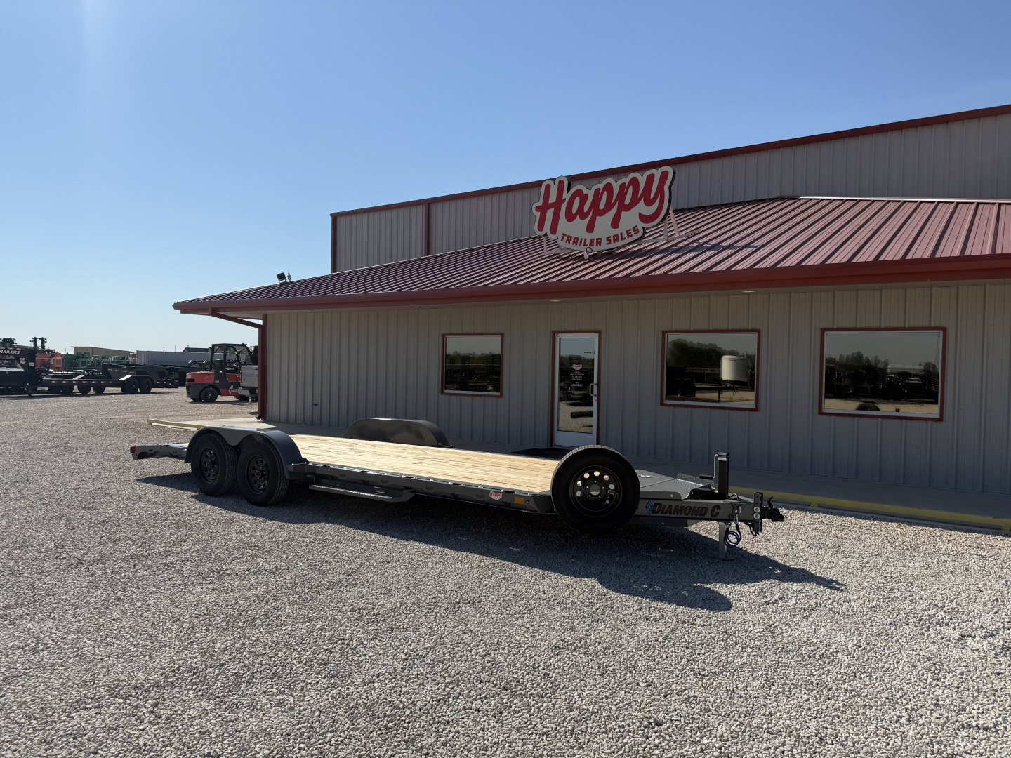 New 2026 Diamond C 83"x20' BP Single Car Hauler - GTF235