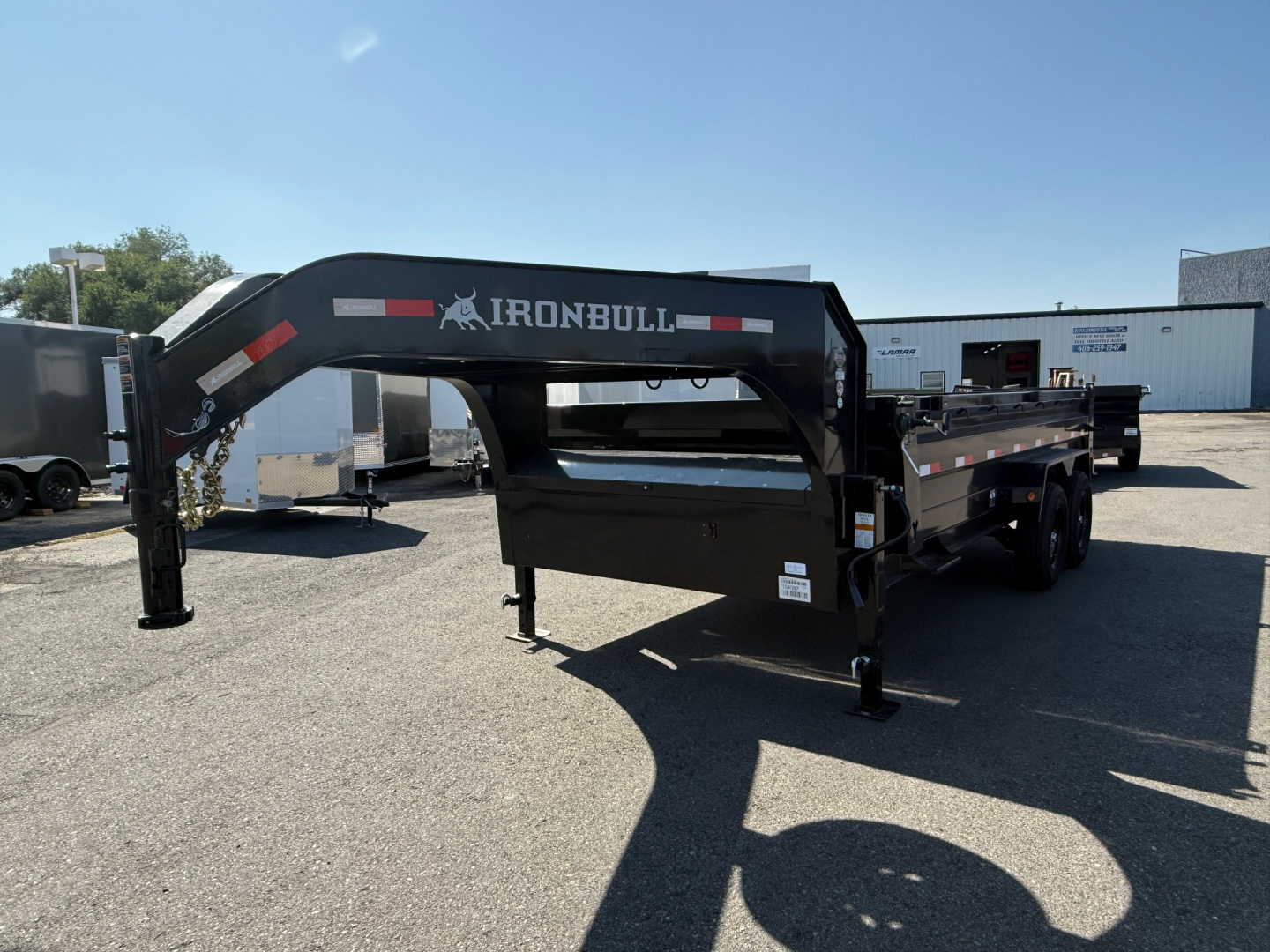 New 2026 Iron Bull 83X16 GOOSE Dump Trailer for sale in Billings, MT
