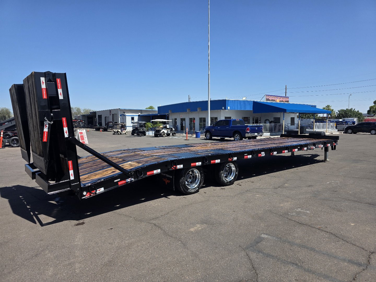 New 2025 Kraftsman Trailers 22.5 Ton Pintle Air Brake Paver Special ...