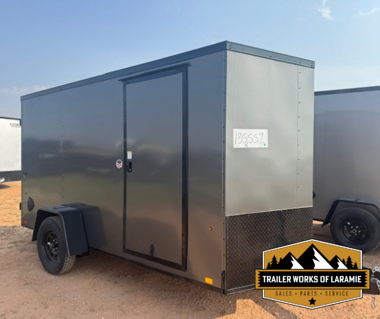 New 2026 Look Trailers 6 x 12 3K ST DLX Single Axle Enclosed Trailers- Charcoal for sale in ...