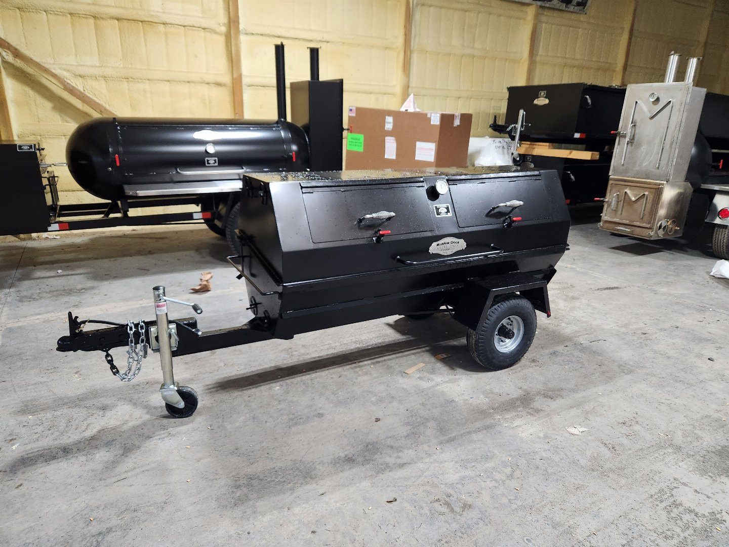 New 2025 MEADOW CREEK PR72T BBQ PIG ROASTER Trailer