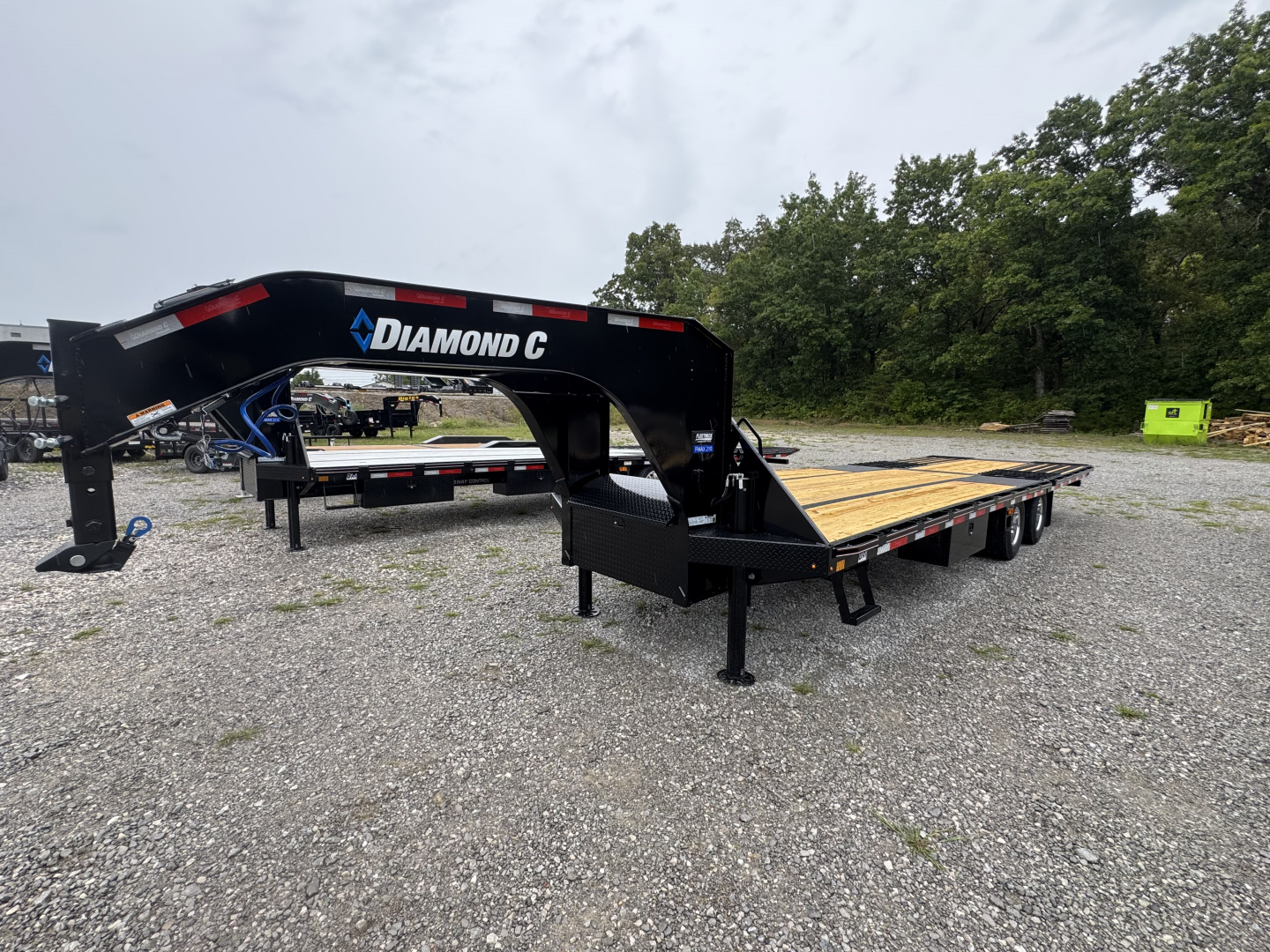 New 2026 Diamond C Trailers FMAX210 GOOSENECK TRAILER 30’ HYDRO JACKS ...