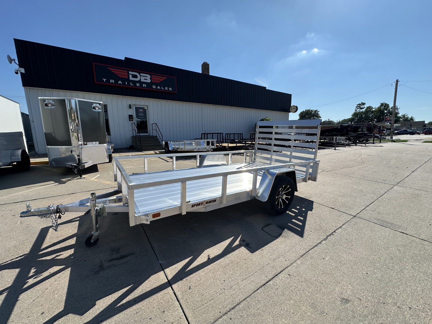New 2026 Sport Haven AUT612D 6X12 Utility Trailer for sale in Norfolk, NE