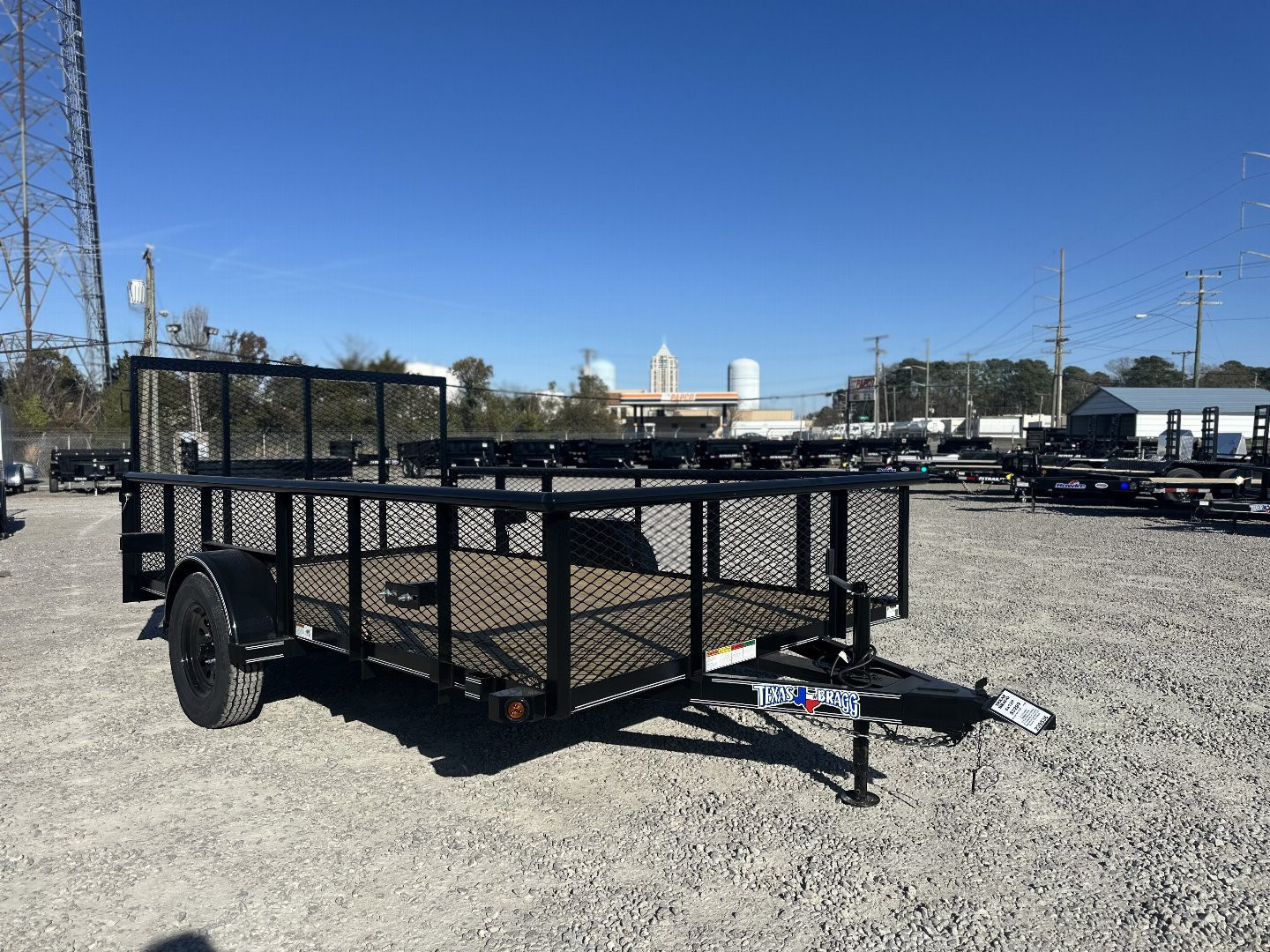 New 2025 TEXAS BRAGG TRAILERS 6x12P w/ 2ft Expanded Sides and Gate ...