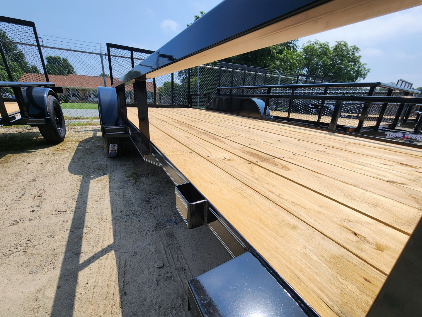 New 2025 TEXAS BRAGG TRAILERS 16LD w/ Gate Utility Trailer