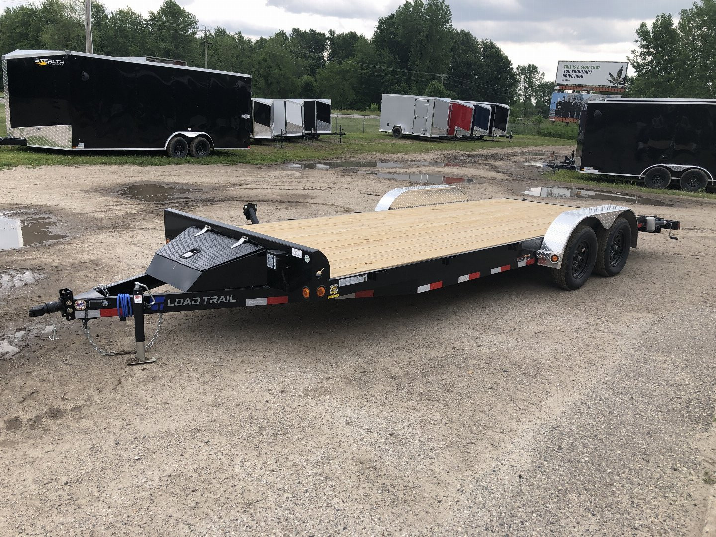 New 2025 Load Trail 20' 7K Car / Racing Trailer