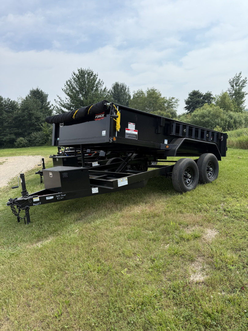 New 2026 Force 6X12 Dump Trailer for sale in Edmore, MI