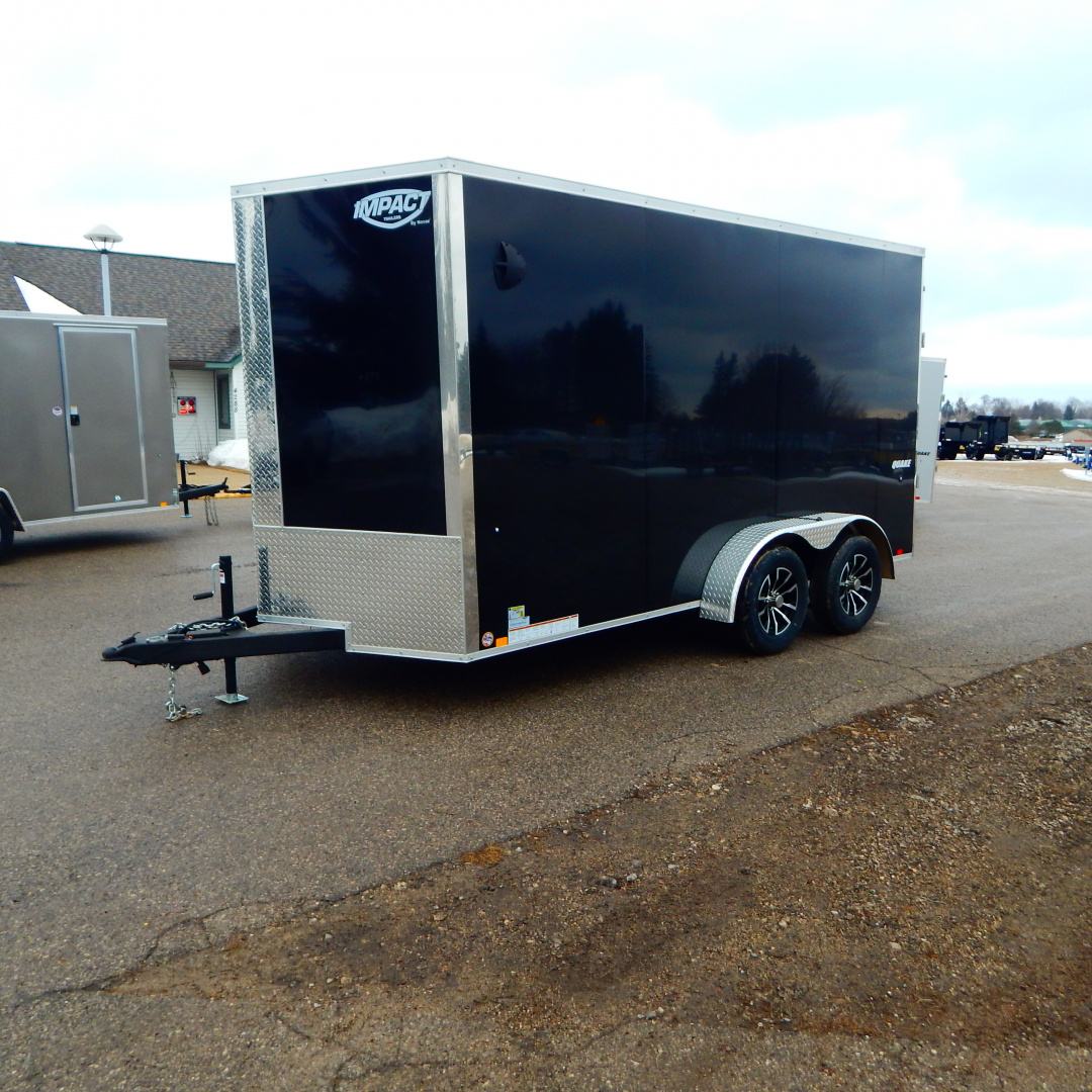 New 2026 Impact Trailers 7x16 7k Quake Cargo / Enclosed Trailer