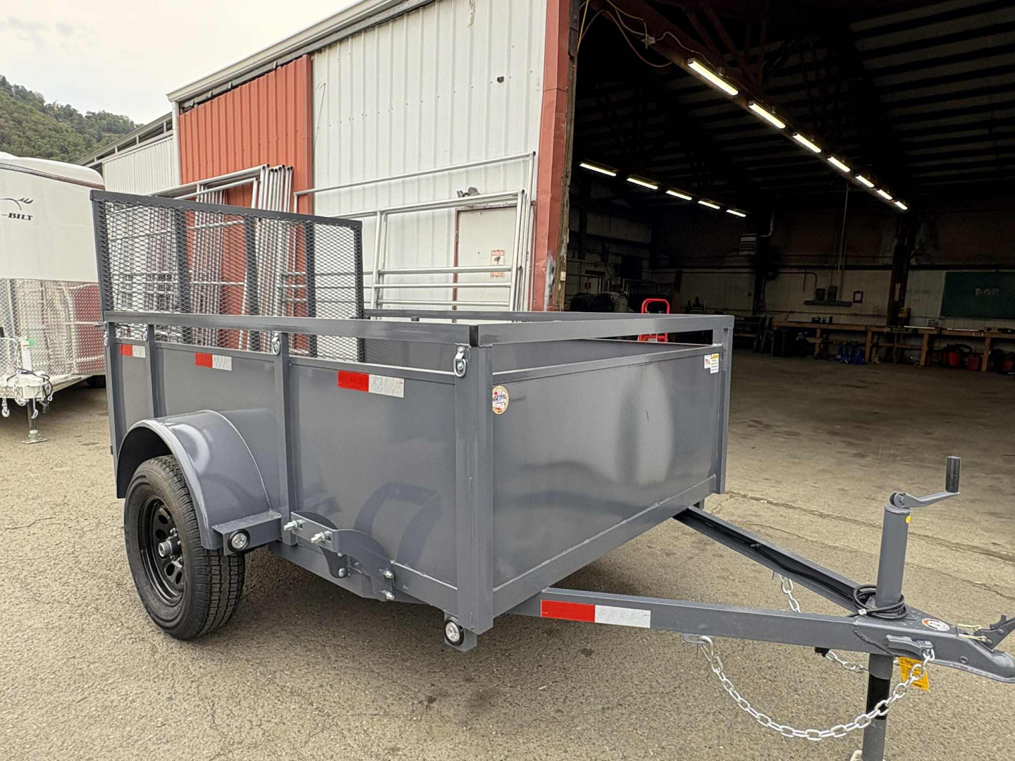 New 2026 VERSATILE BX58SA 5X8 BOX Utility Trailer GRAY for sale in ...