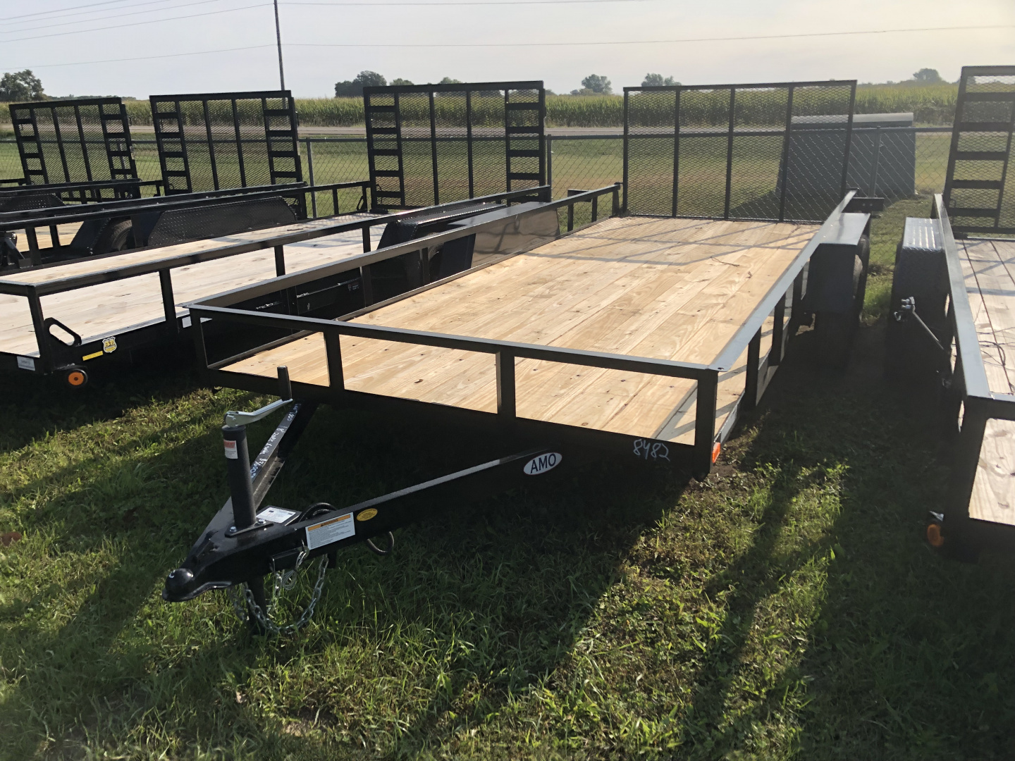 New 2025 AMO 82X18 LANDSCAPE Landscape Trailer for sale in Lake Odessa, MI