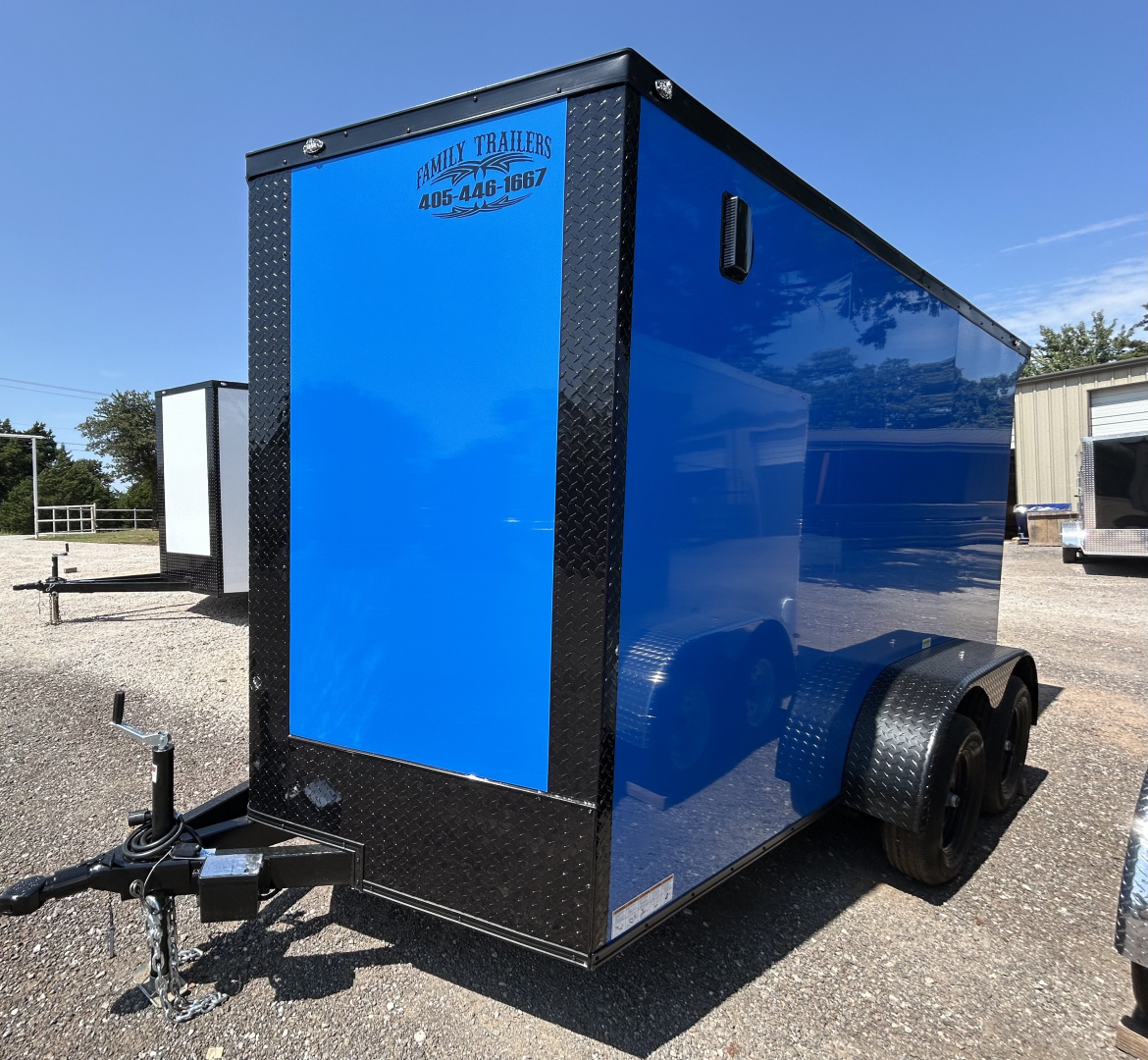 New 2025 Family Trailer 6x12 Tandem Axles Cargo / Enclosed Trailer ...