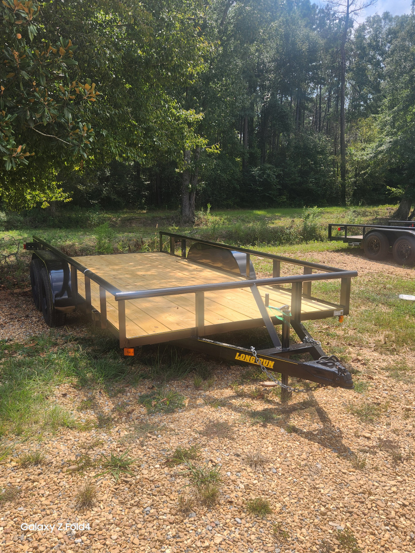 New 2025 Long Run Trailers 82"x16', Pipe, Slide in ramps Utility ...
