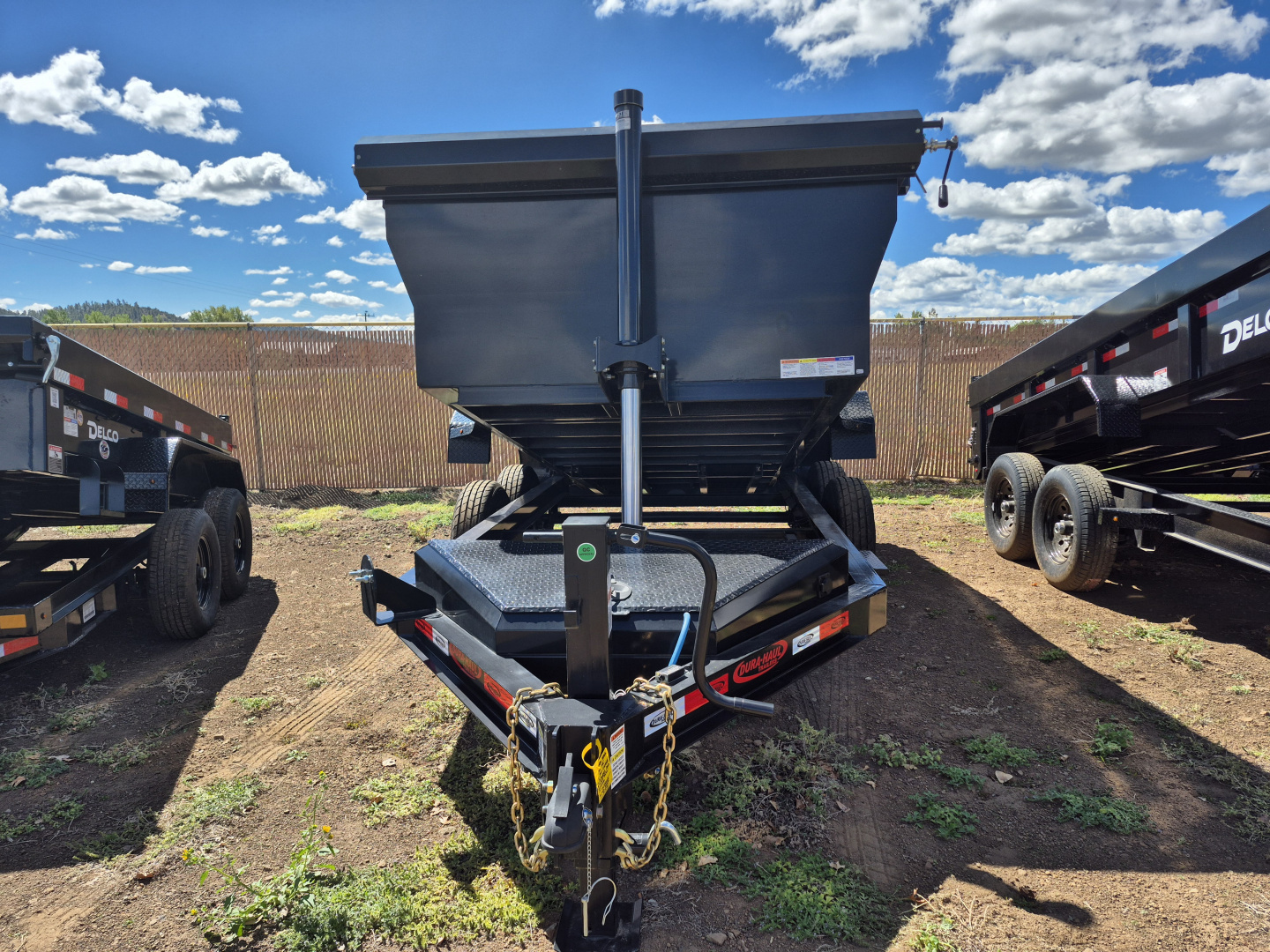 New 2026 Dura-Haul Tandem Axle Telescopic Dumper/14,000 GVWR/6'x12' for ...