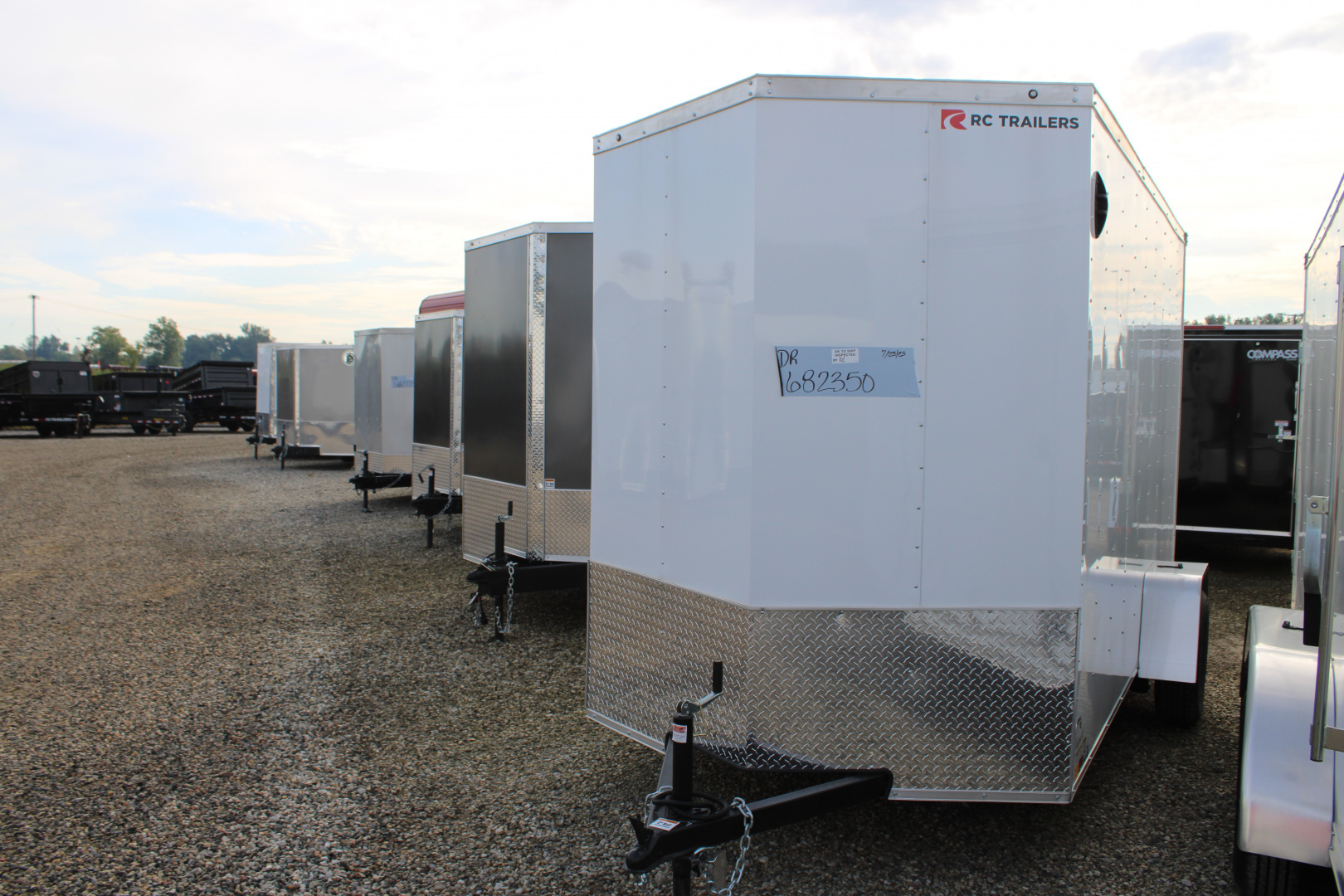 New 2025 RC Trailers 6X12+12" RWT ENCLOSED TRAILER Cargo / Enclosed ...