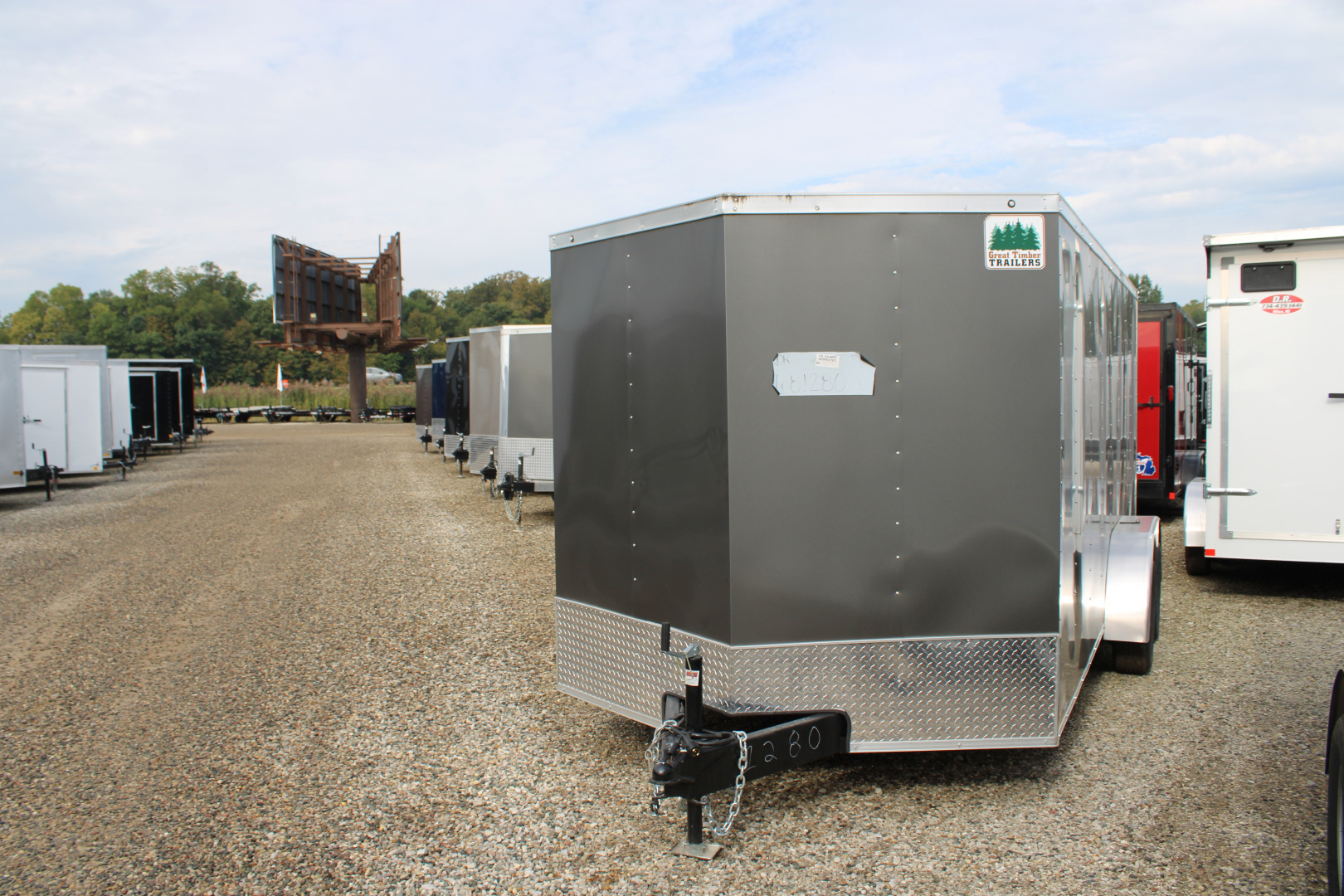 New 2025 RC Trailers 7X16 RGT ENCLOSED TRAILER Cargo / Enclosed Trailer ...