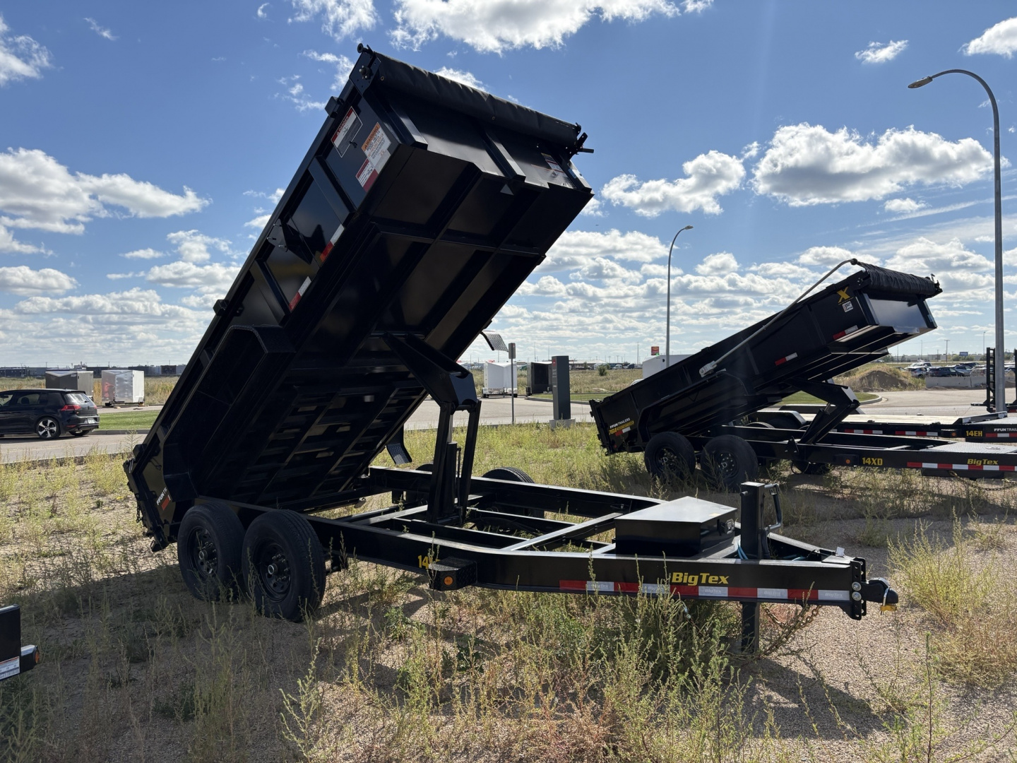 New Big Tex 14' x 7' Heavy Duty Ultra Low Profile Dump - Lets Go! for ...