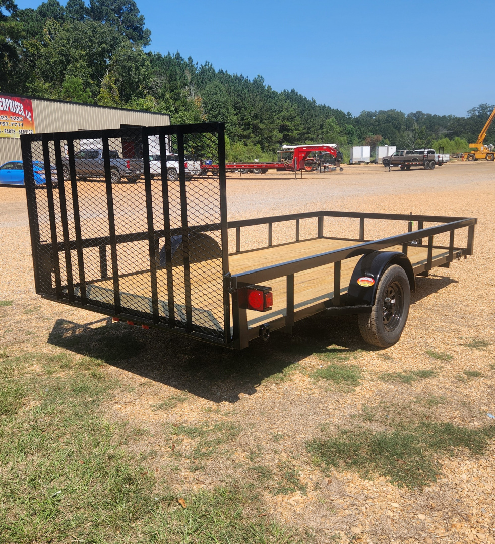 New 2026 Bye-Rite Trailers 6'6"x14', Signal-Axel, 2x2 Tube-Top Utility ...