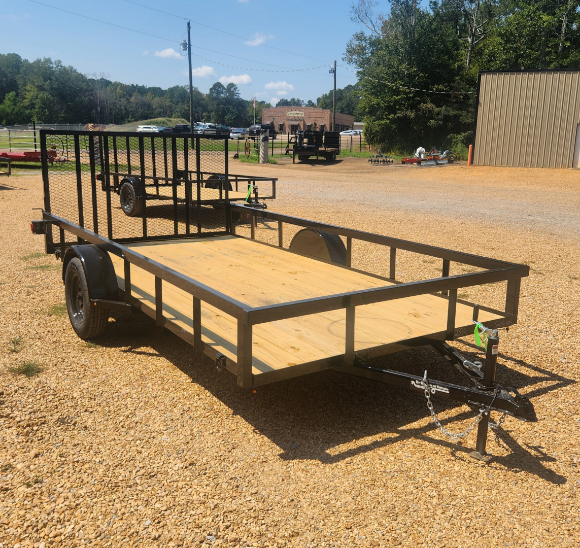 New 2026 Bye-Rite Trailers 7'x14', Single Axle , 2x3 Tube-Top Utility ...