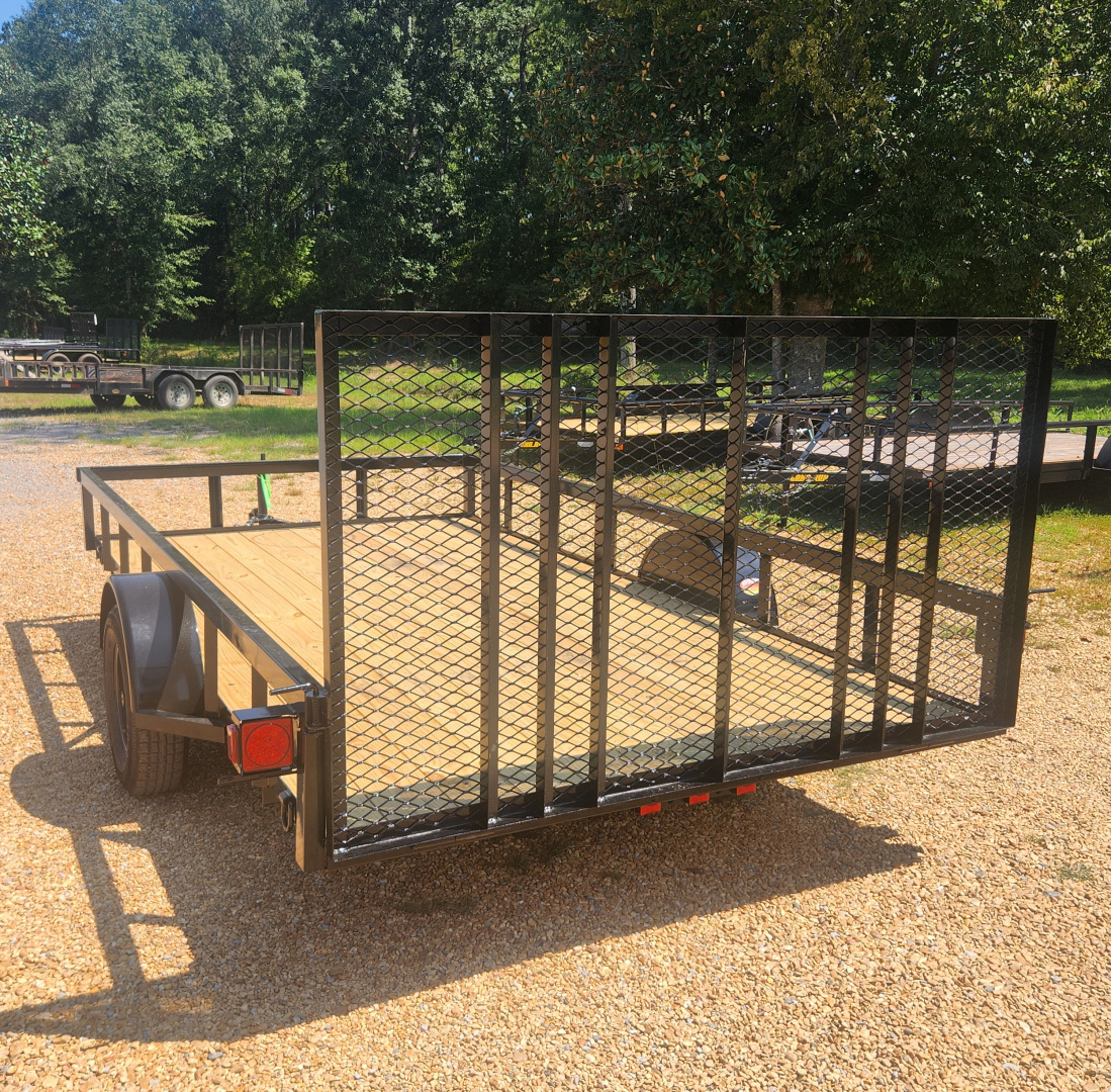 New 2026 Bye-Rite Trailers 7'x14', Single Axle , 2x3 Tube-Top Utility ...