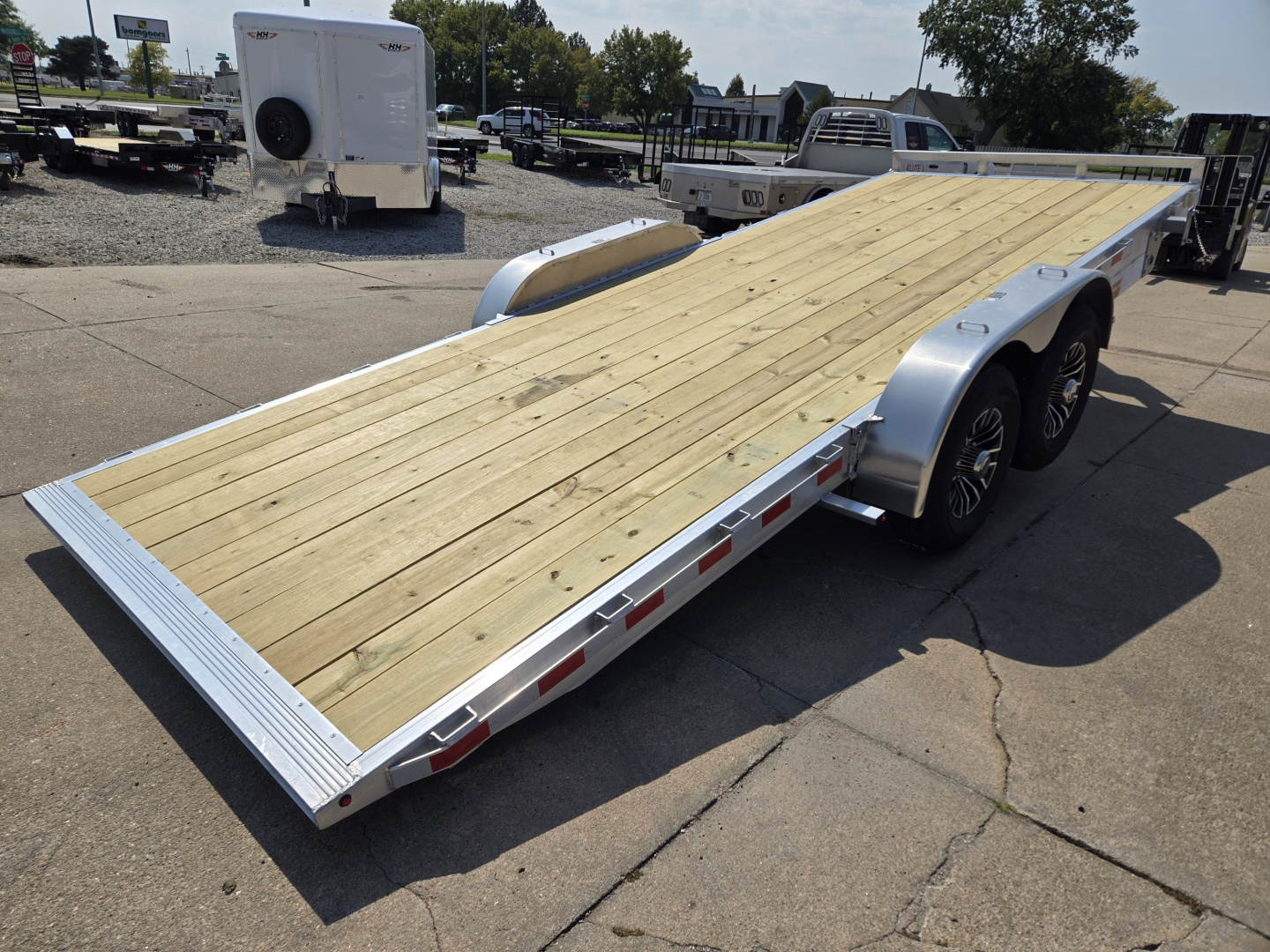 New 2026 H&H Trailers 82x20 Aluminum Electric Tilt Speed Loader 14K ...
