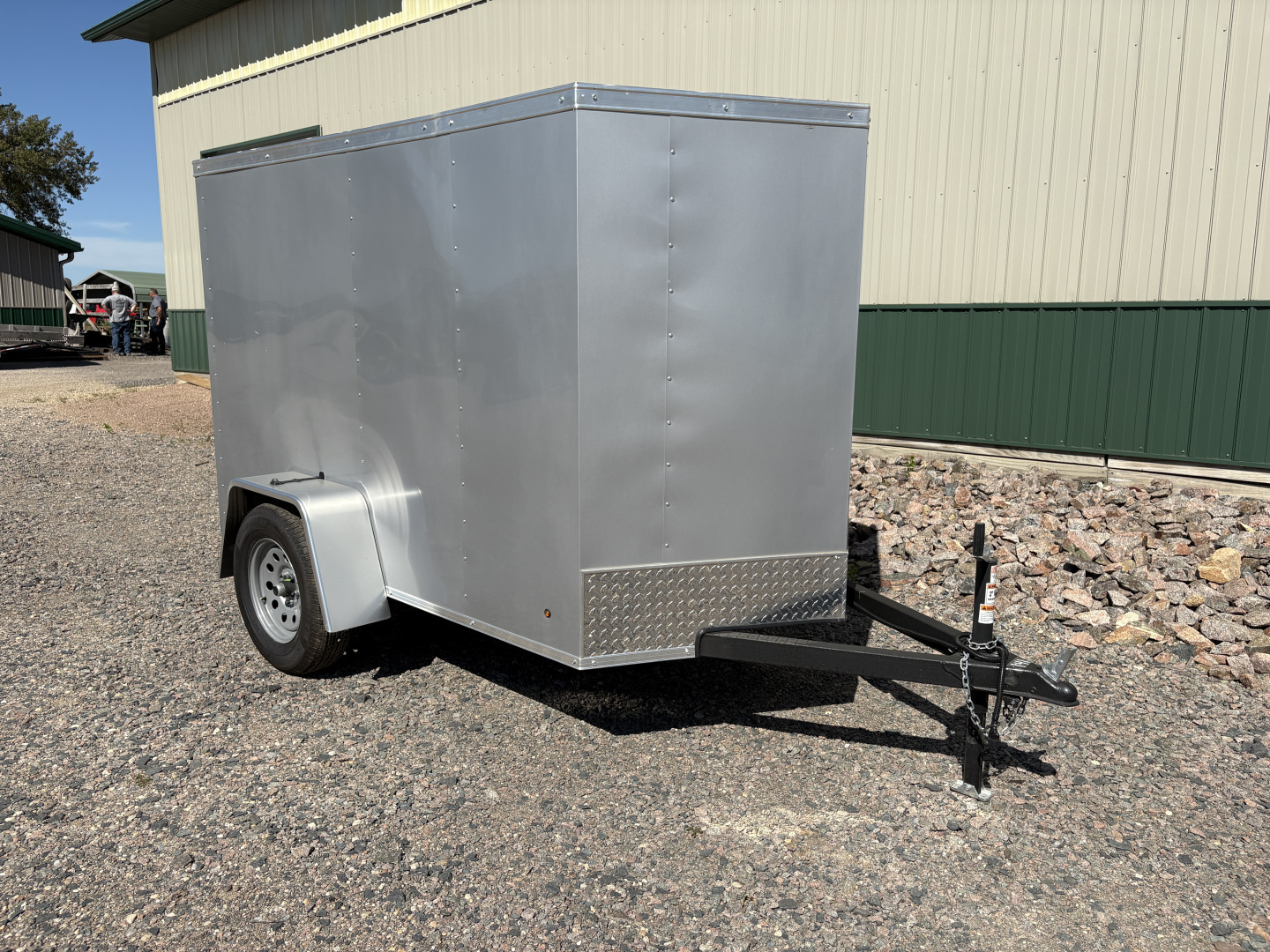 New 2025 5'x8' Cross Beta Enclosed Trailer for sale in Renville, MN